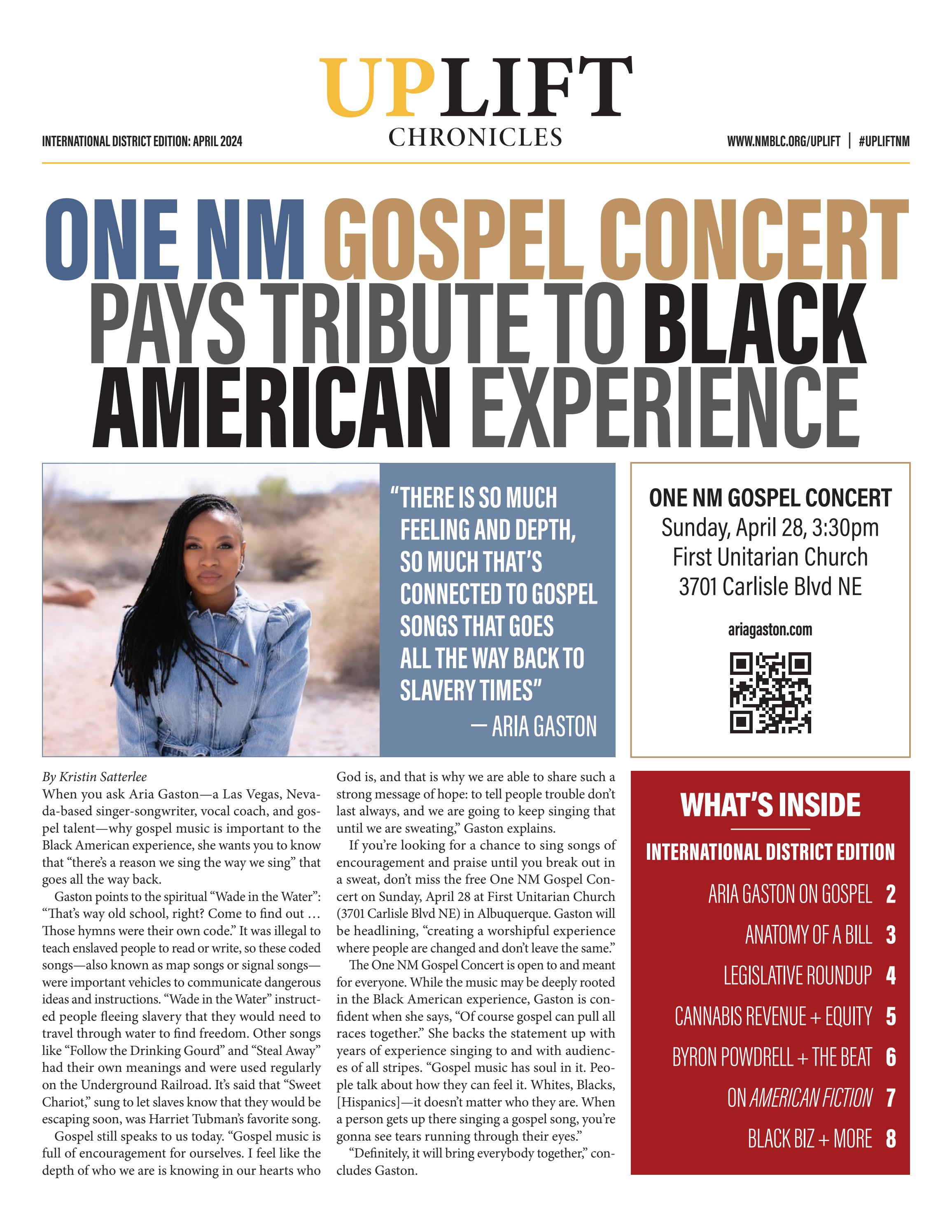 UpLift Chronicles April 2024 International District Edition v3i2 by NMBlackLeadership - Issuu