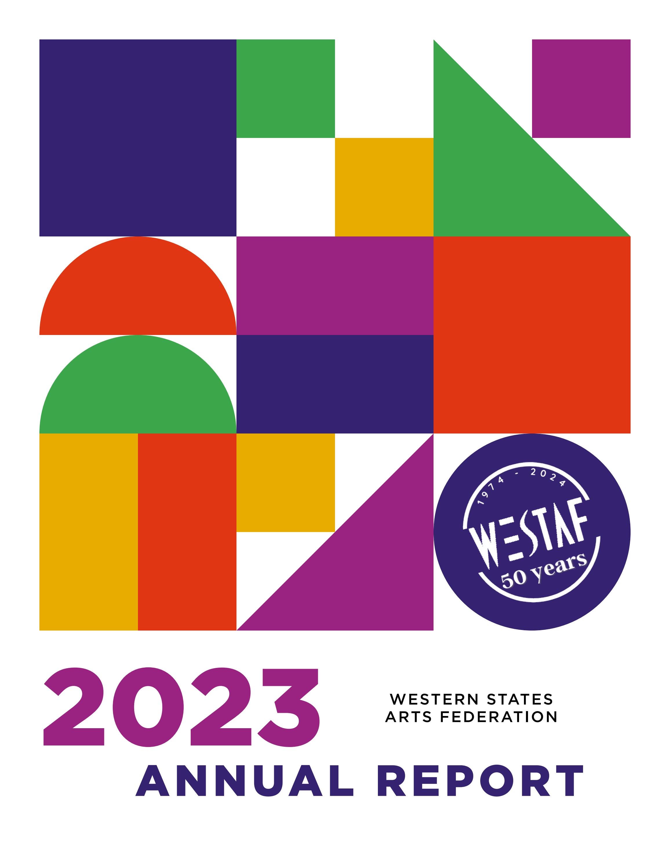 WESTAF 2023 Annual Report by WESTAF - Issuu