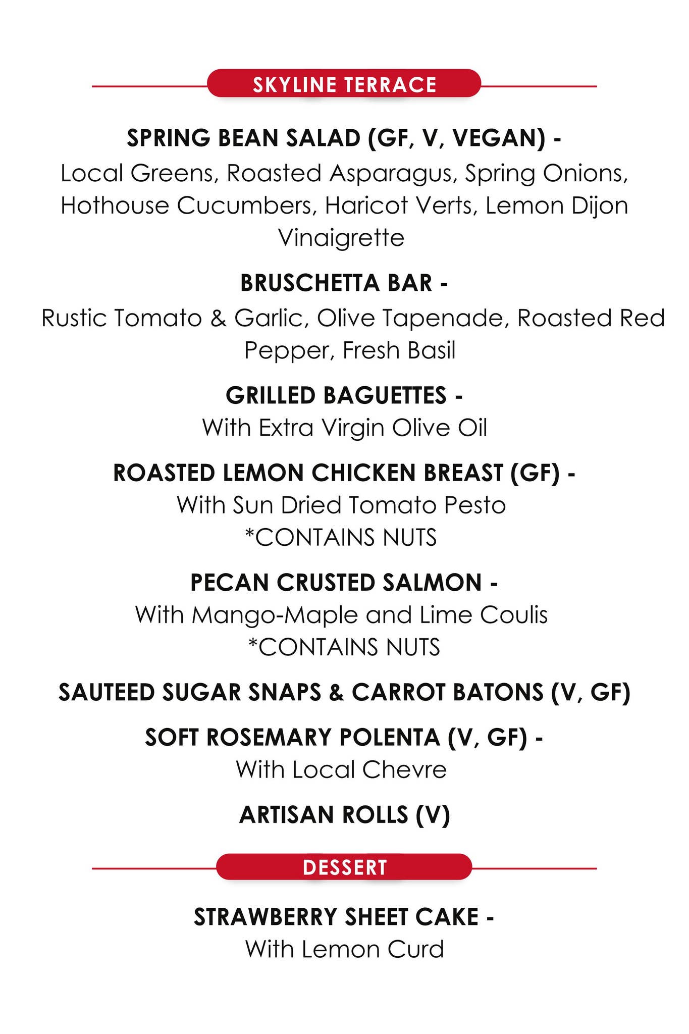 Skyline Terrace April 2024 Menu by AT&T Performing Arts Center - Issuu