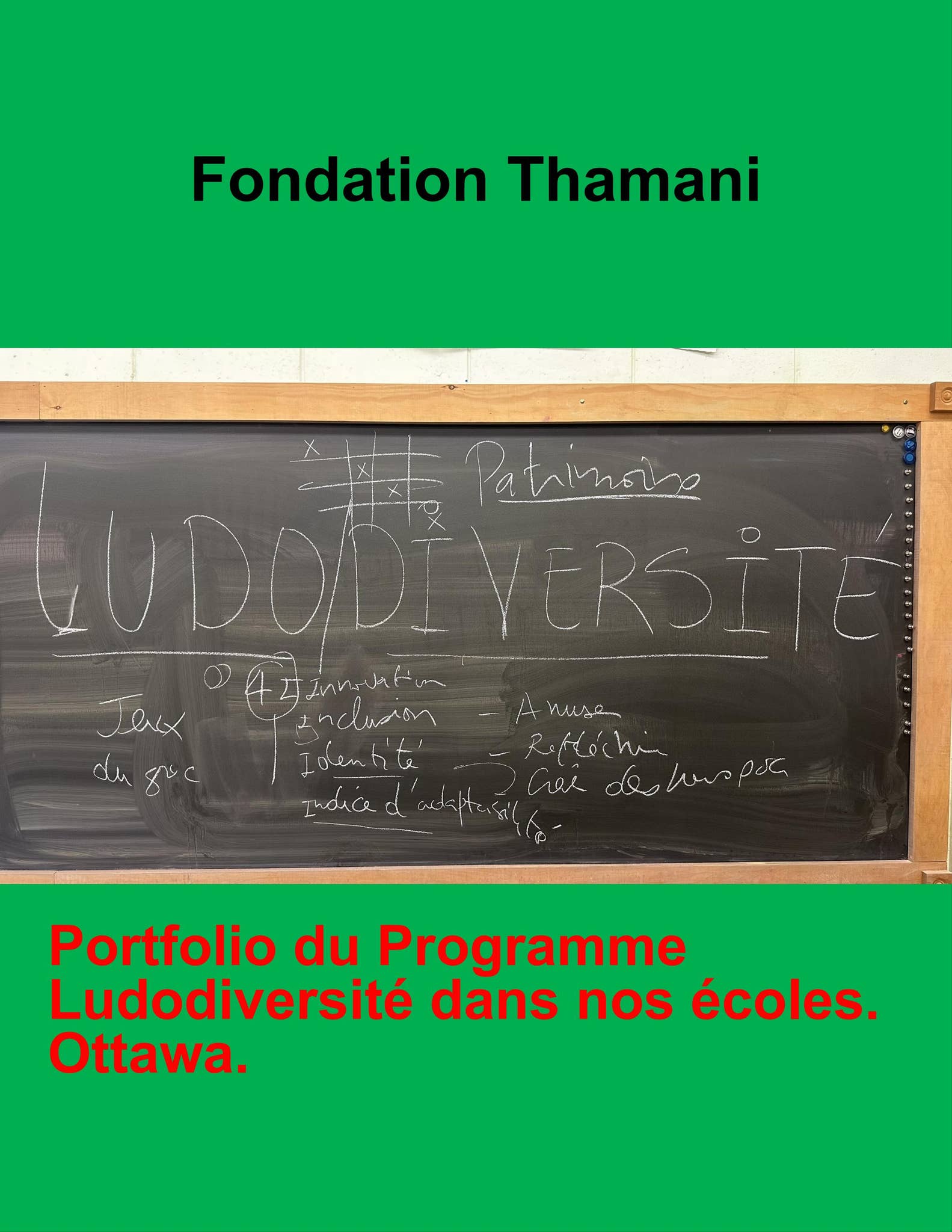 Portfolio du programme Ludodiversité dans nos écoles by ...
