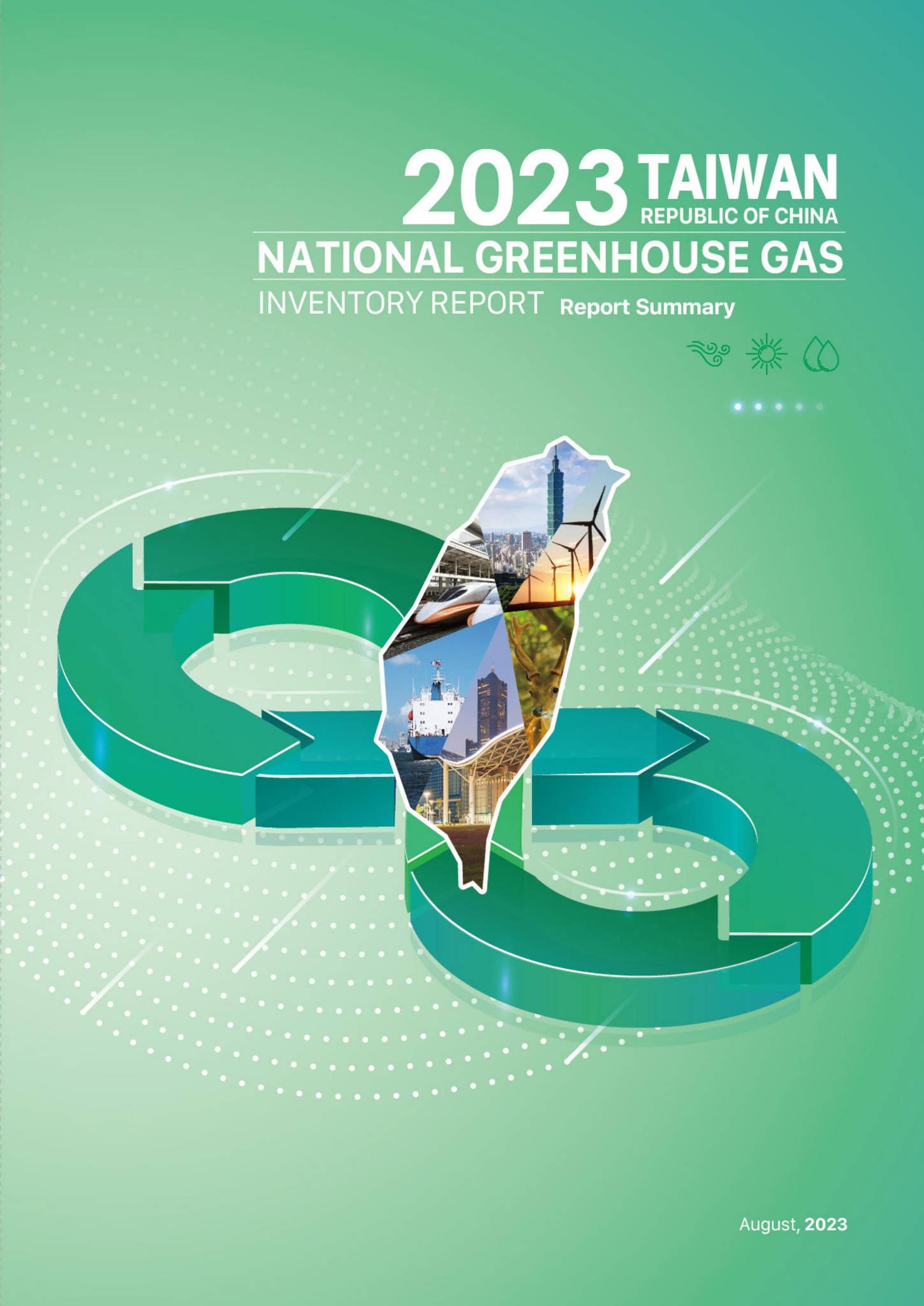 Executive Summary of National Inventory Report 2023 by moenv-tw - Issuu