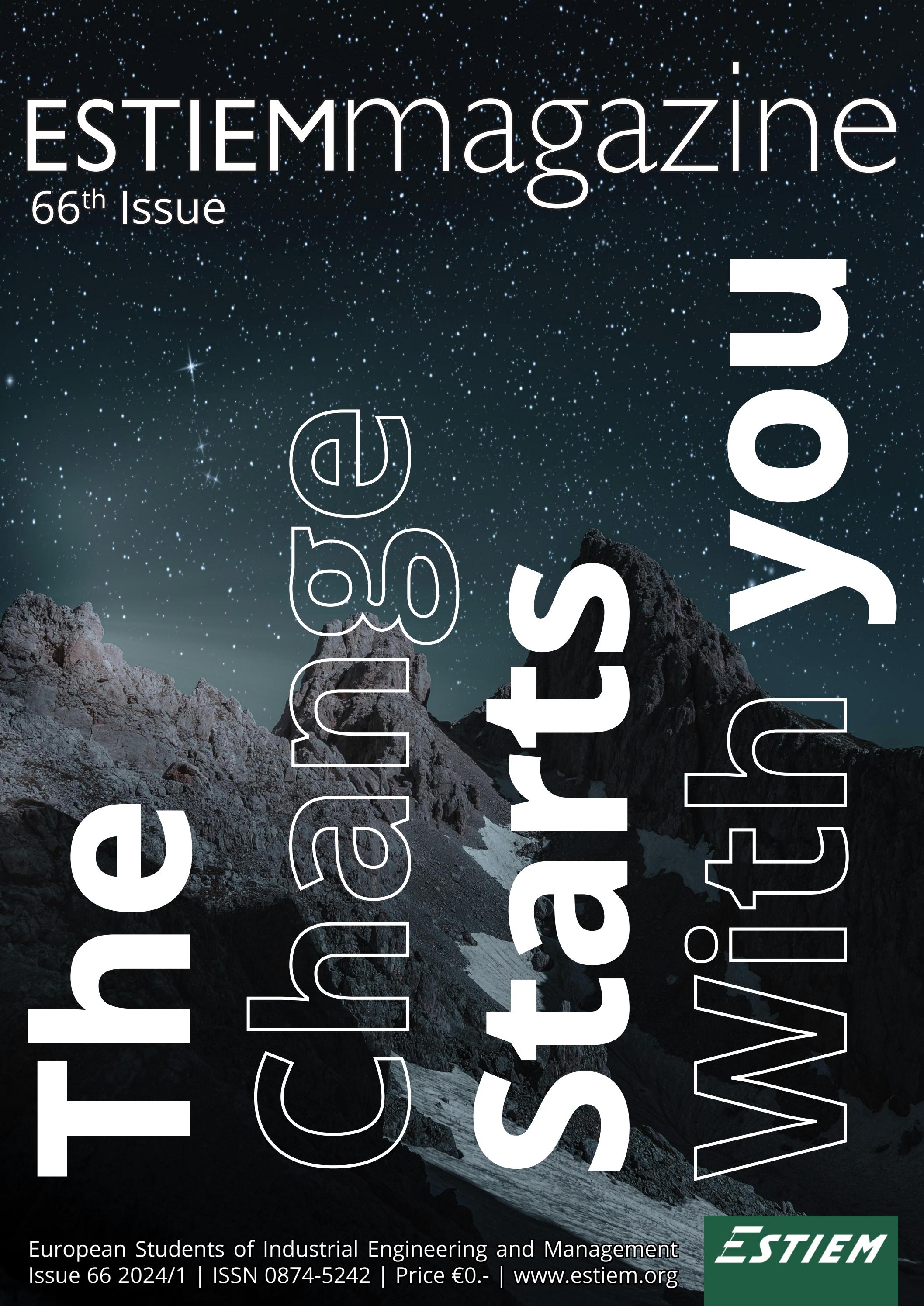 ESTIEM Magazine | Spring 2024 | The Change Starts With You by ESTIEM ...