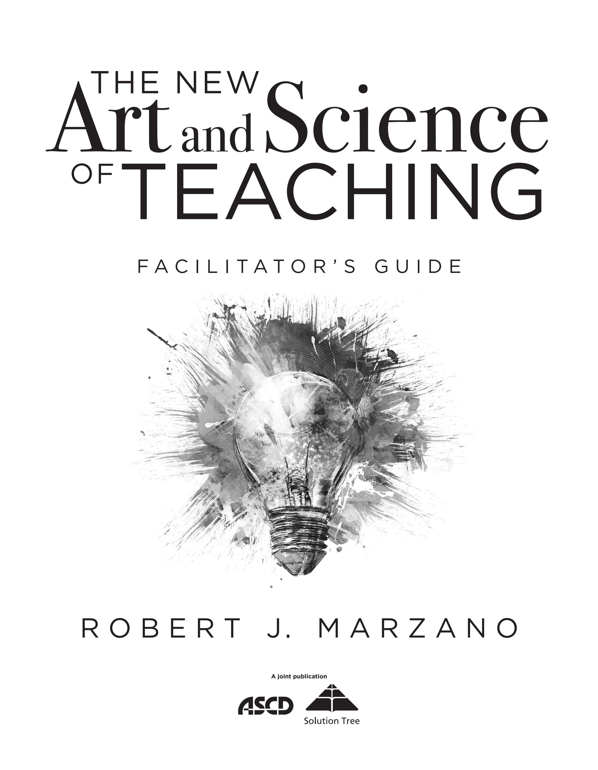 New Art and Science of Teaching FC by Solution Tree - Issuu
