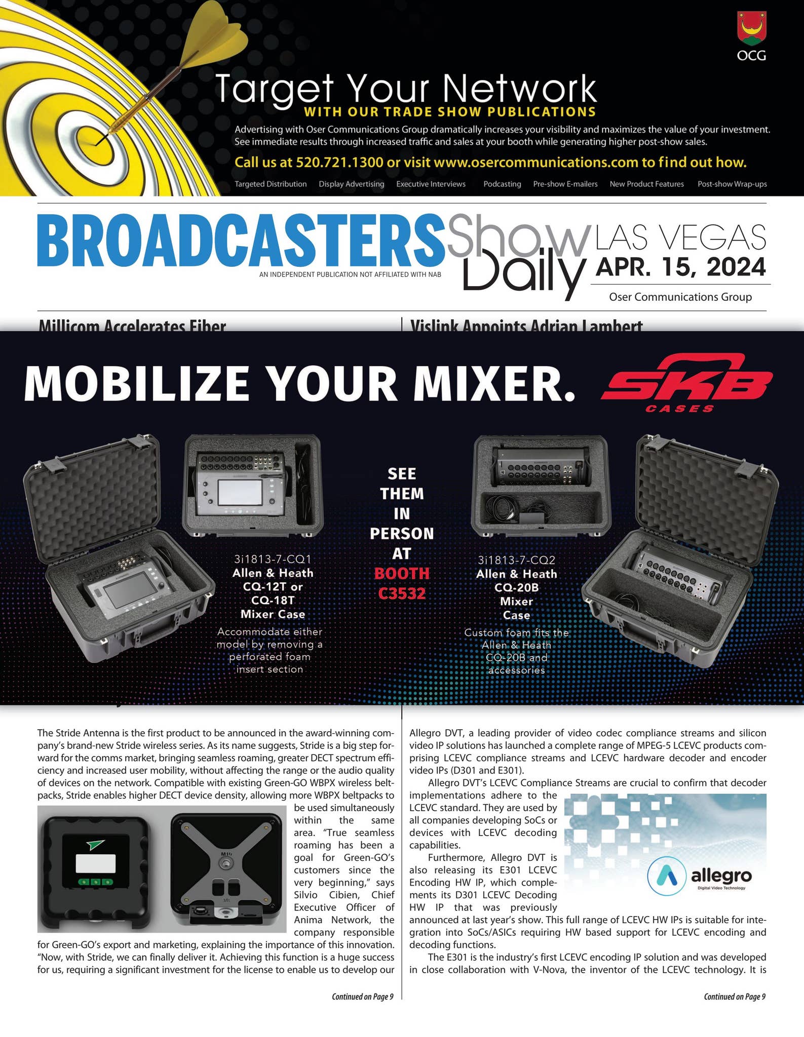 Broadcasters Show Daily @ NAB • April 15, 2024 by ...