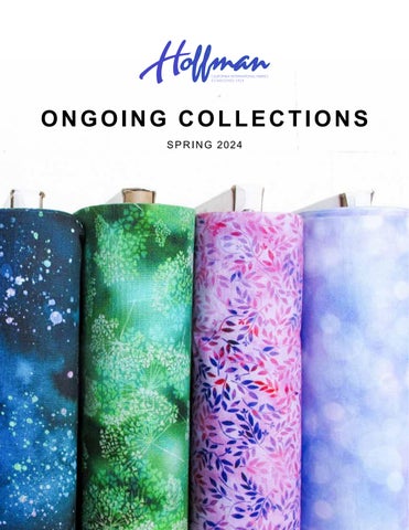 Hoffman Fabrics Ongoing Collections Lookbook by Hoffman California ...