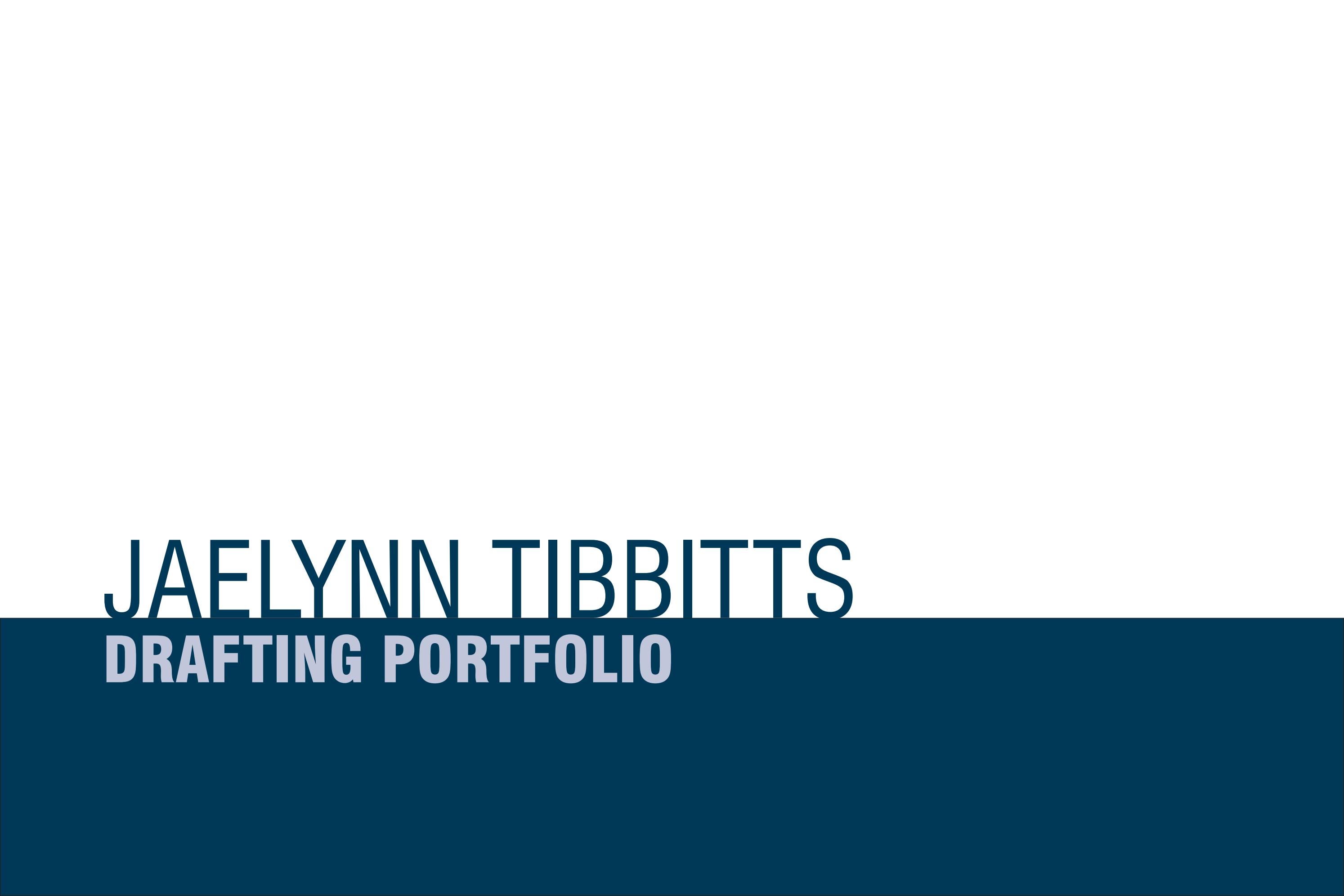 Architectural Drafting Portfolio by jaelynntibbitts - Issuu