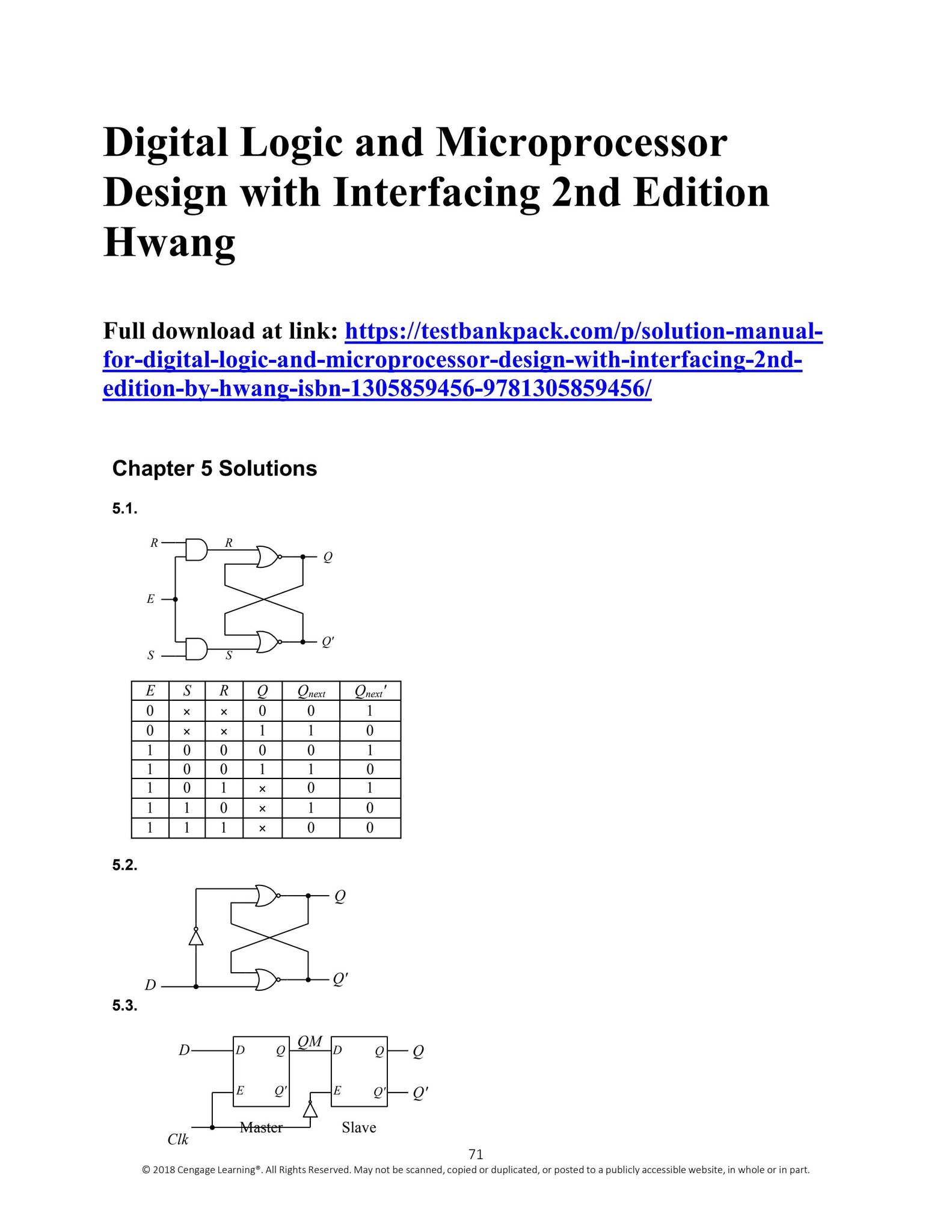 Digital logic and microprocessor design with interfacing 2nd edition ...