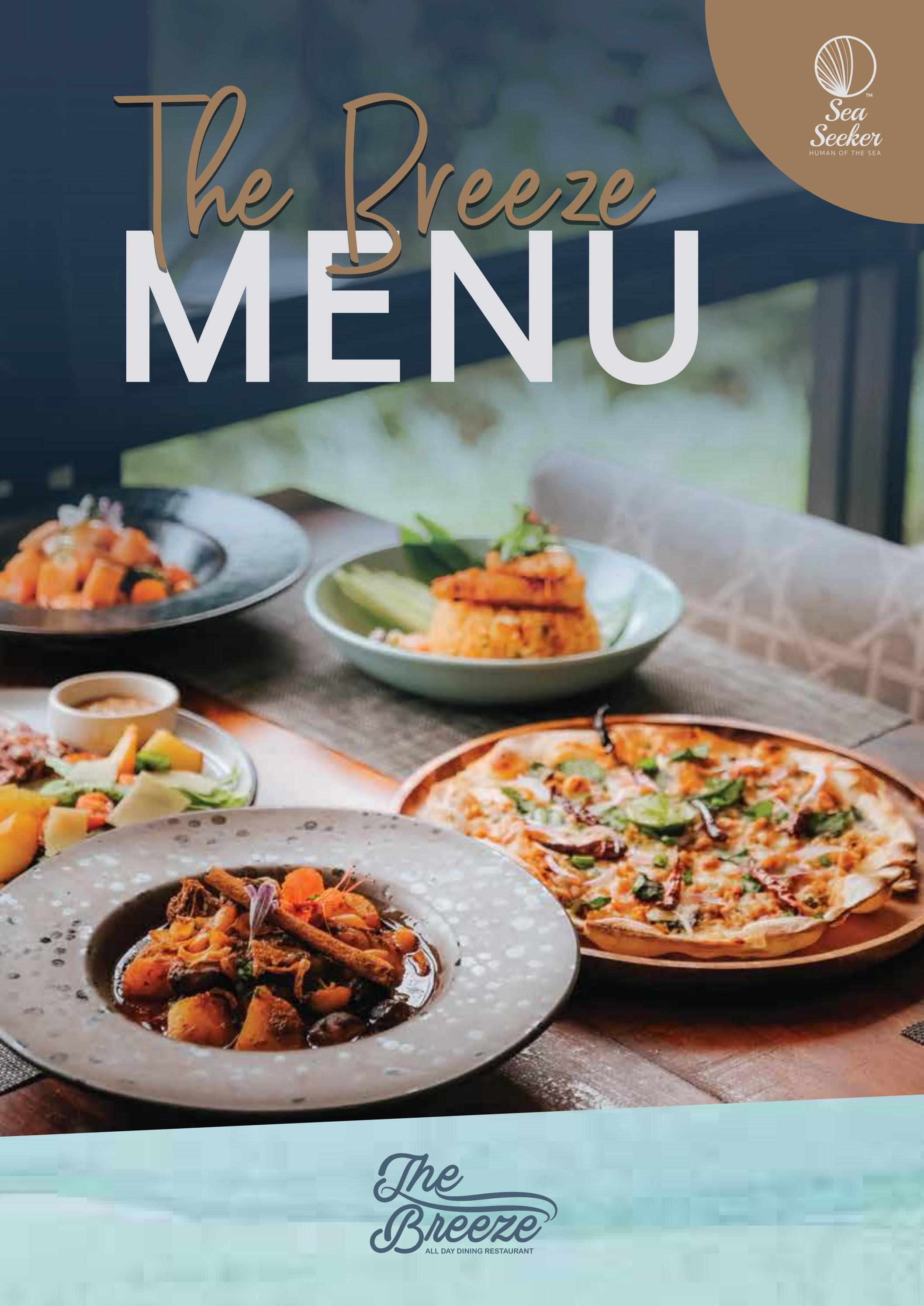 The Breeze Menu by Panan Group Aonang, Krabi - Issuu