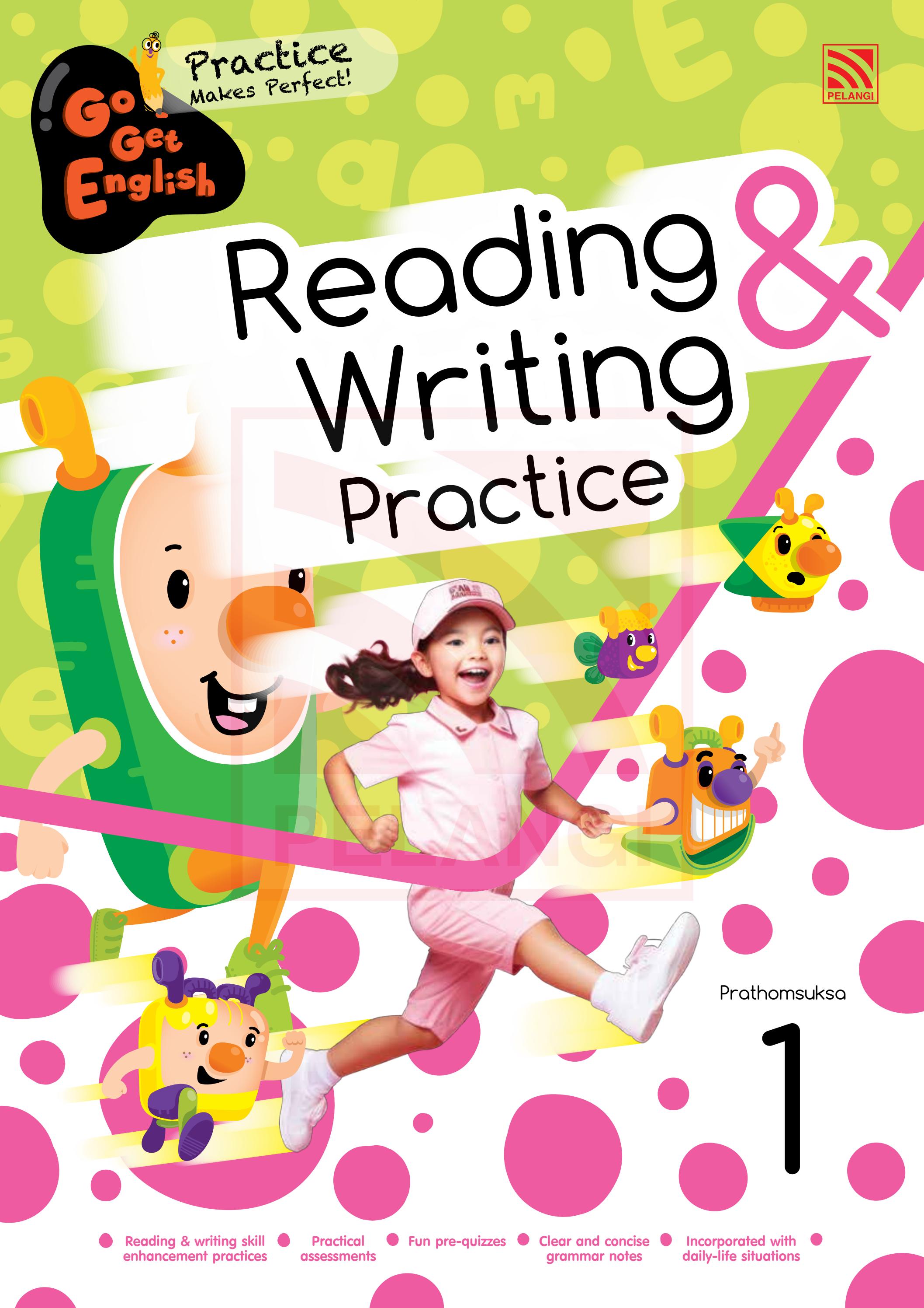 Go Get English Reading & Writing Practice P1 Samplebook by Pelangi ...