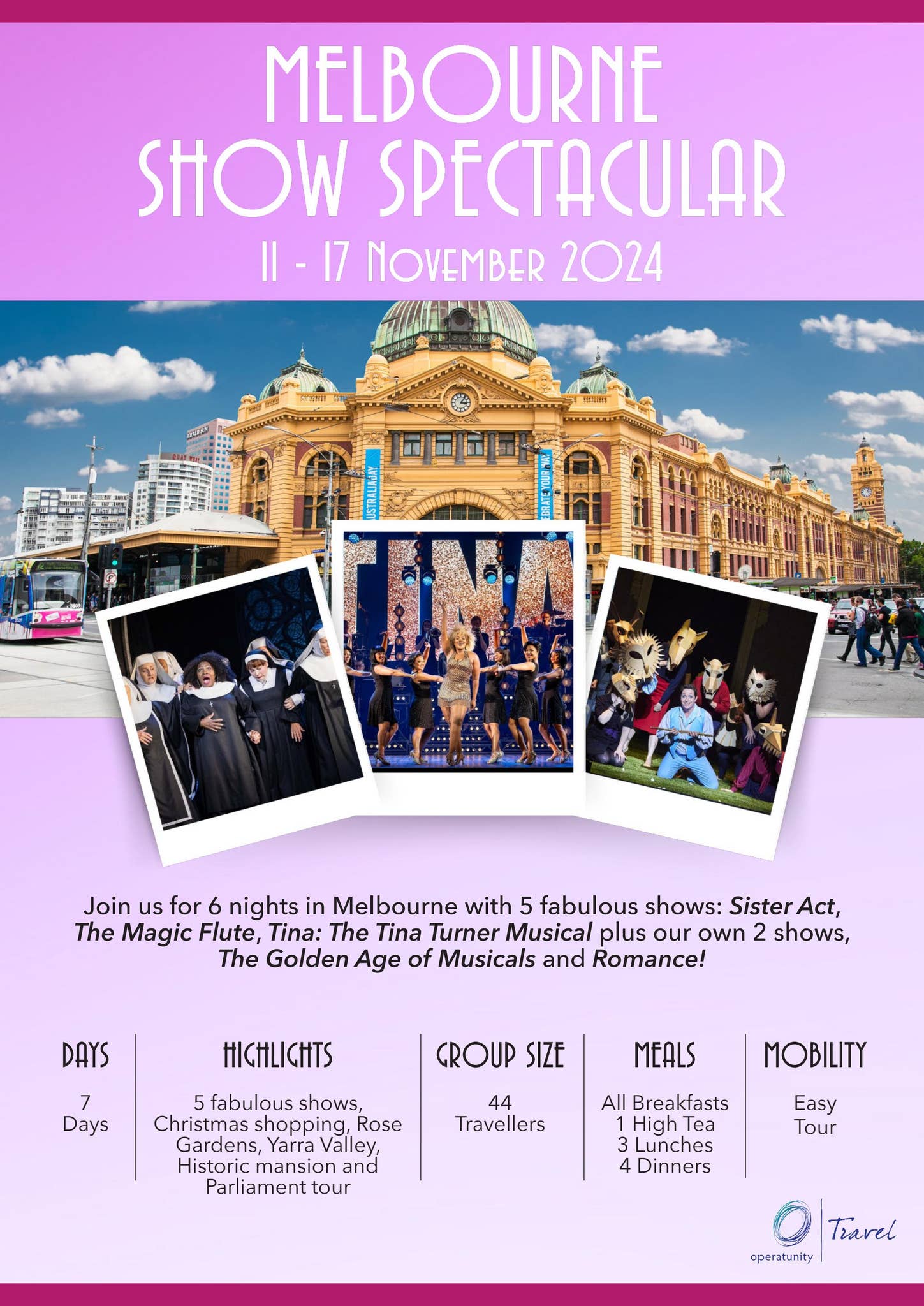 Melbourne Show Spectacular Tour 3 by kelly-operatunity.co - Issuu