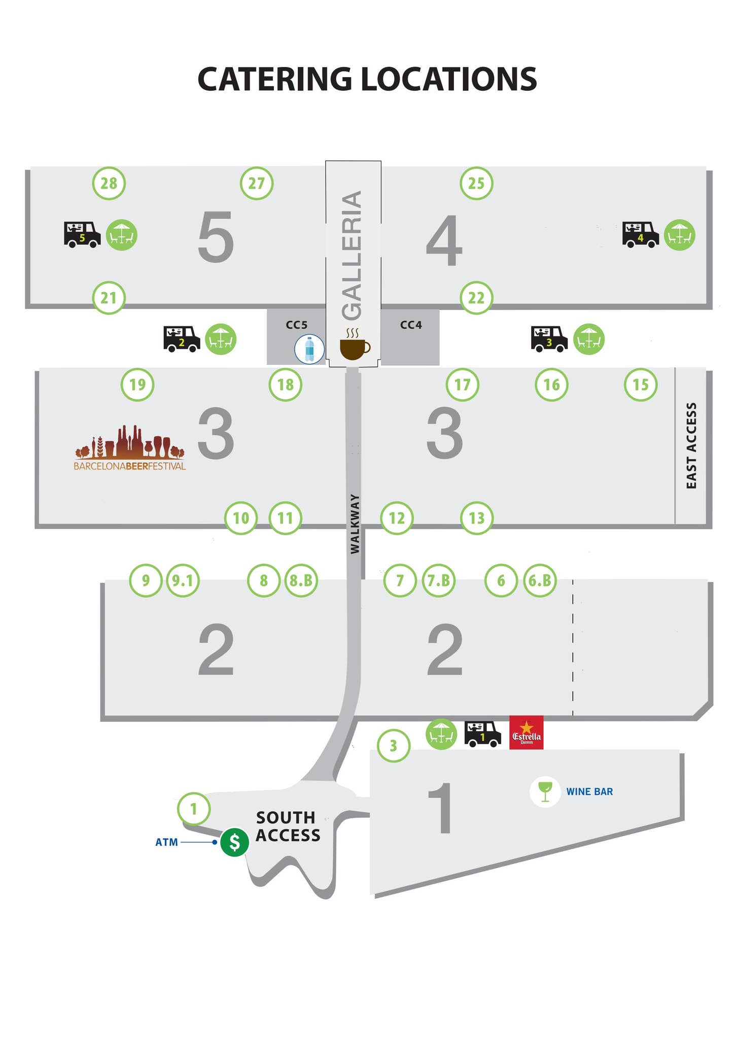 SEG 2024 - CATERING LOCATIONS by Diversified Communications - Issuu