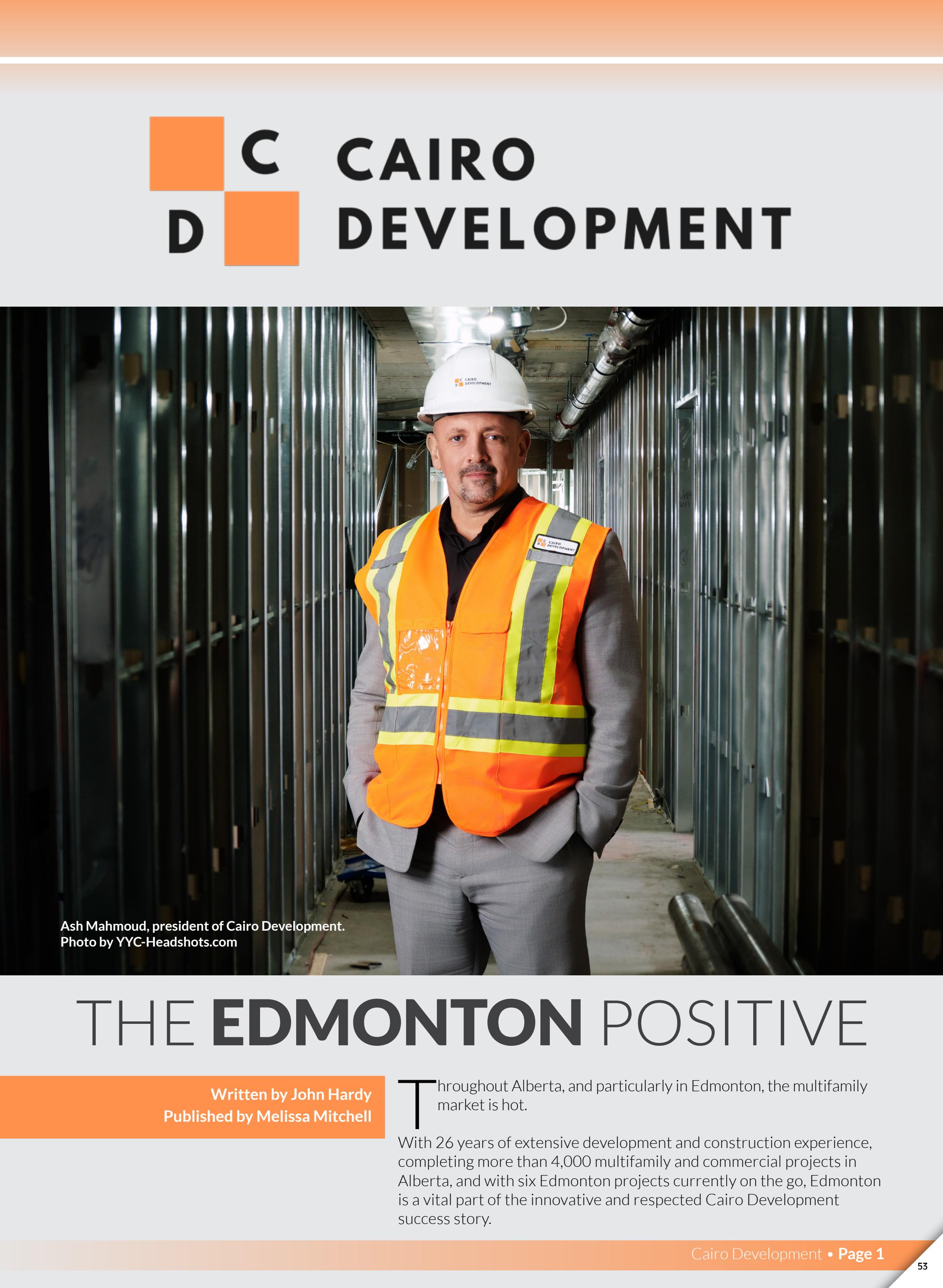 Cairo Development – The Edmonton Positive by Business in Edmonton ...