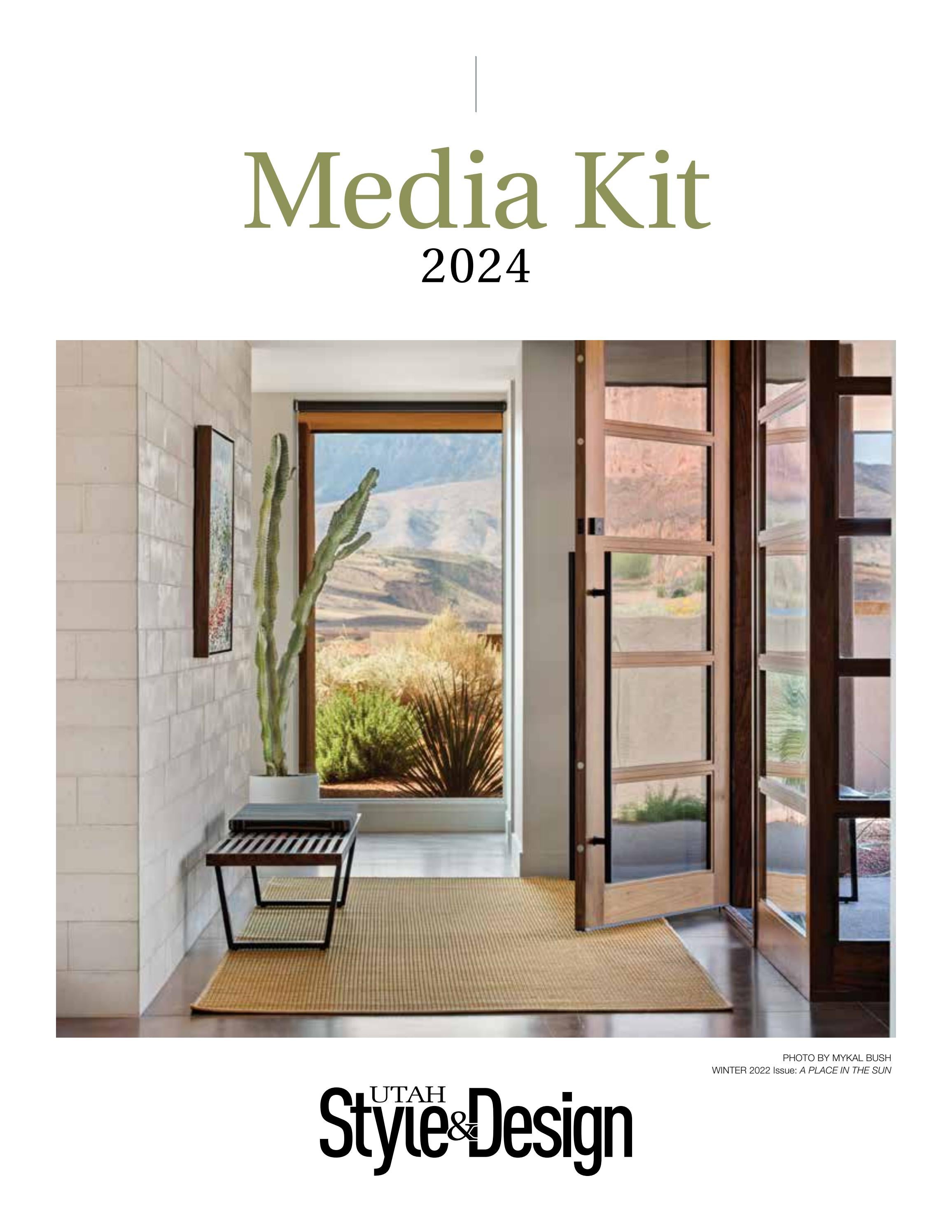 2024 Media Kit - Utah Style and Design by Utah Style & Design - Issuu