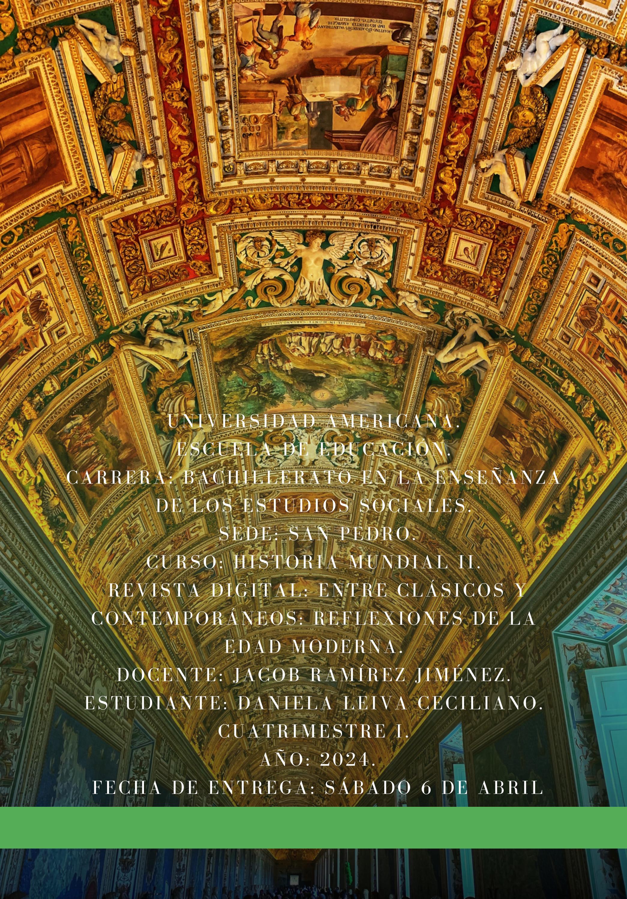 Revista Edad Moderna. by daniela08leivac - Issuu