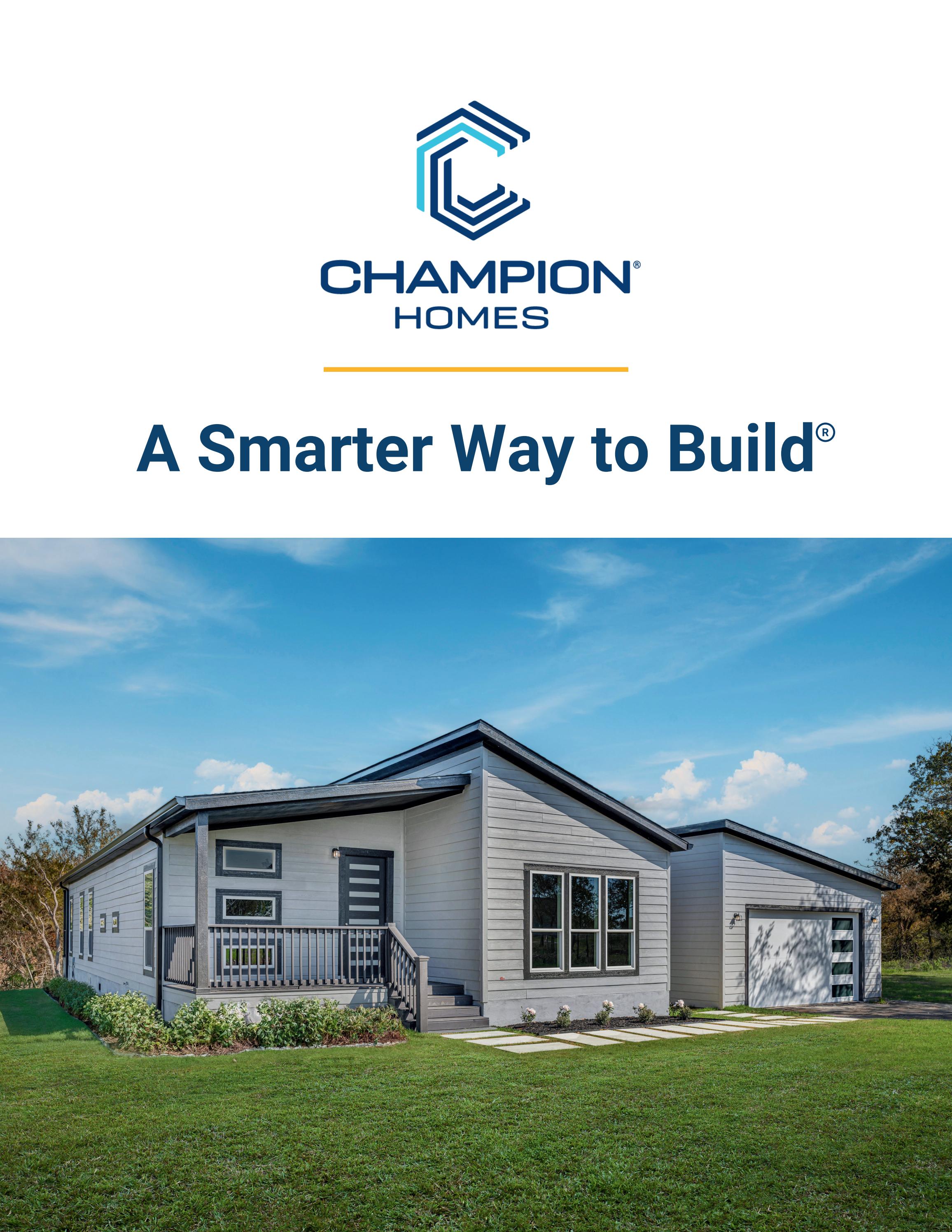 Champion Homes Brochure by championhomebuilders - Issuu