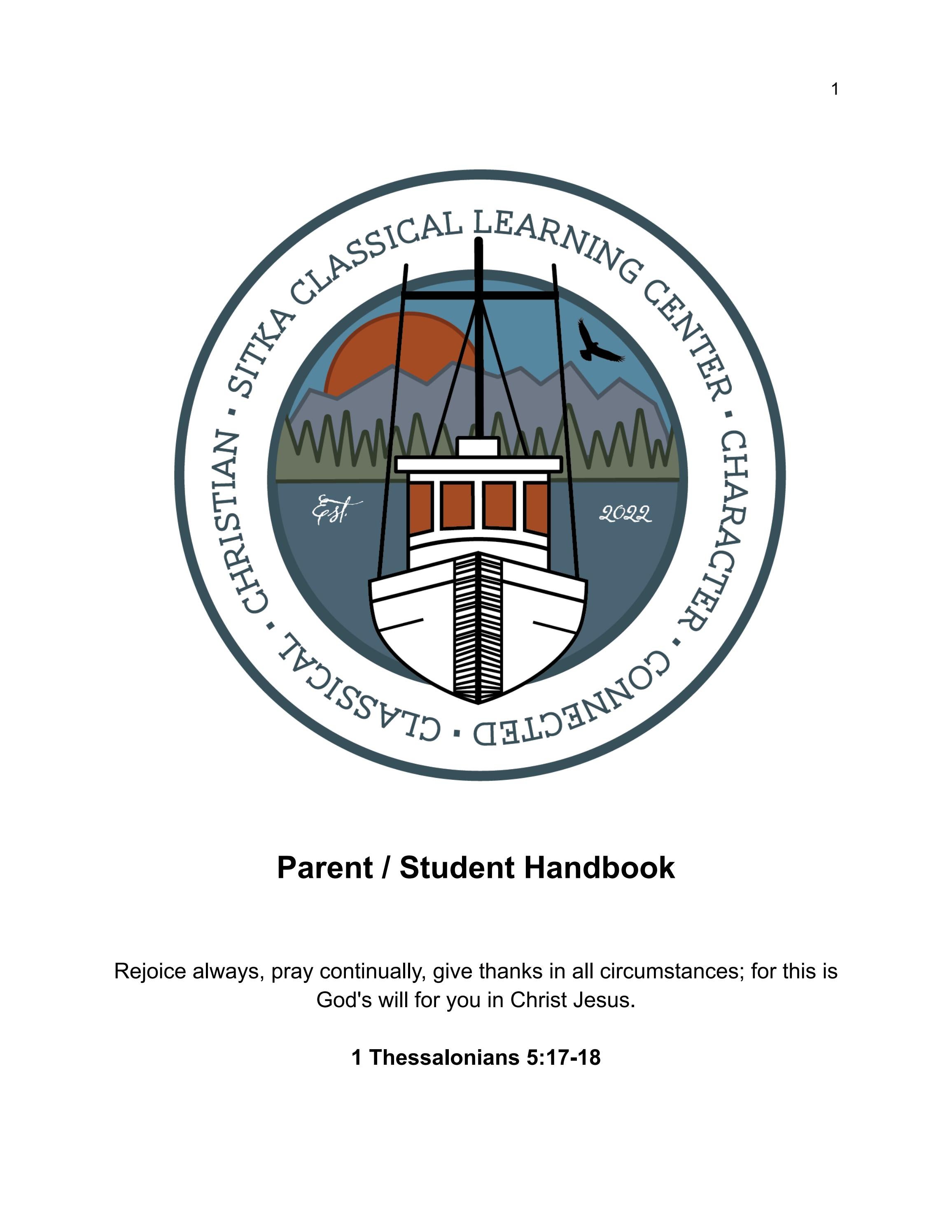 Sitka Classical Learning Center Handbook by concordiseducationpartners ...