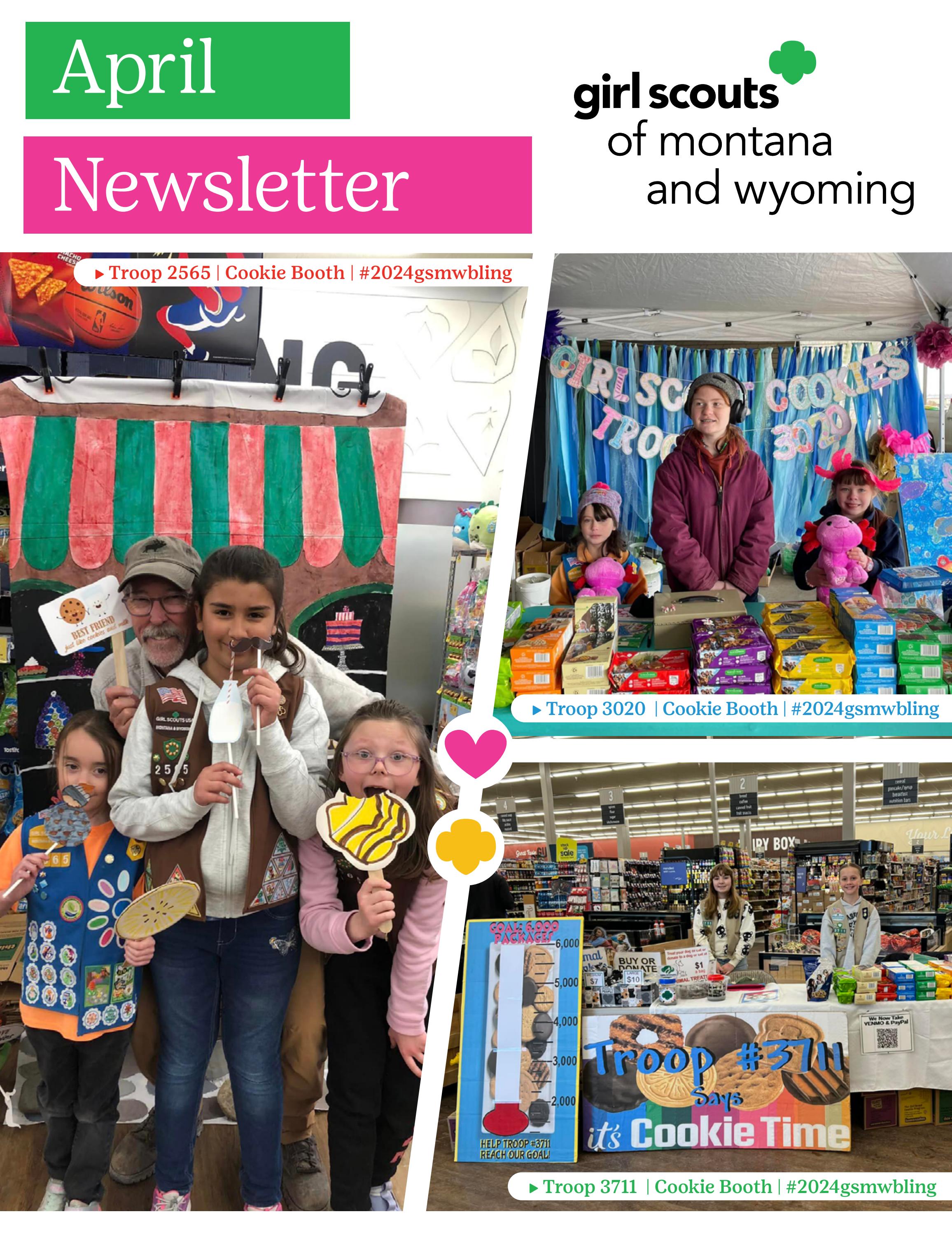 April Membership Newsletter by Girl Scouts of Montana and Wyoming - Issuu