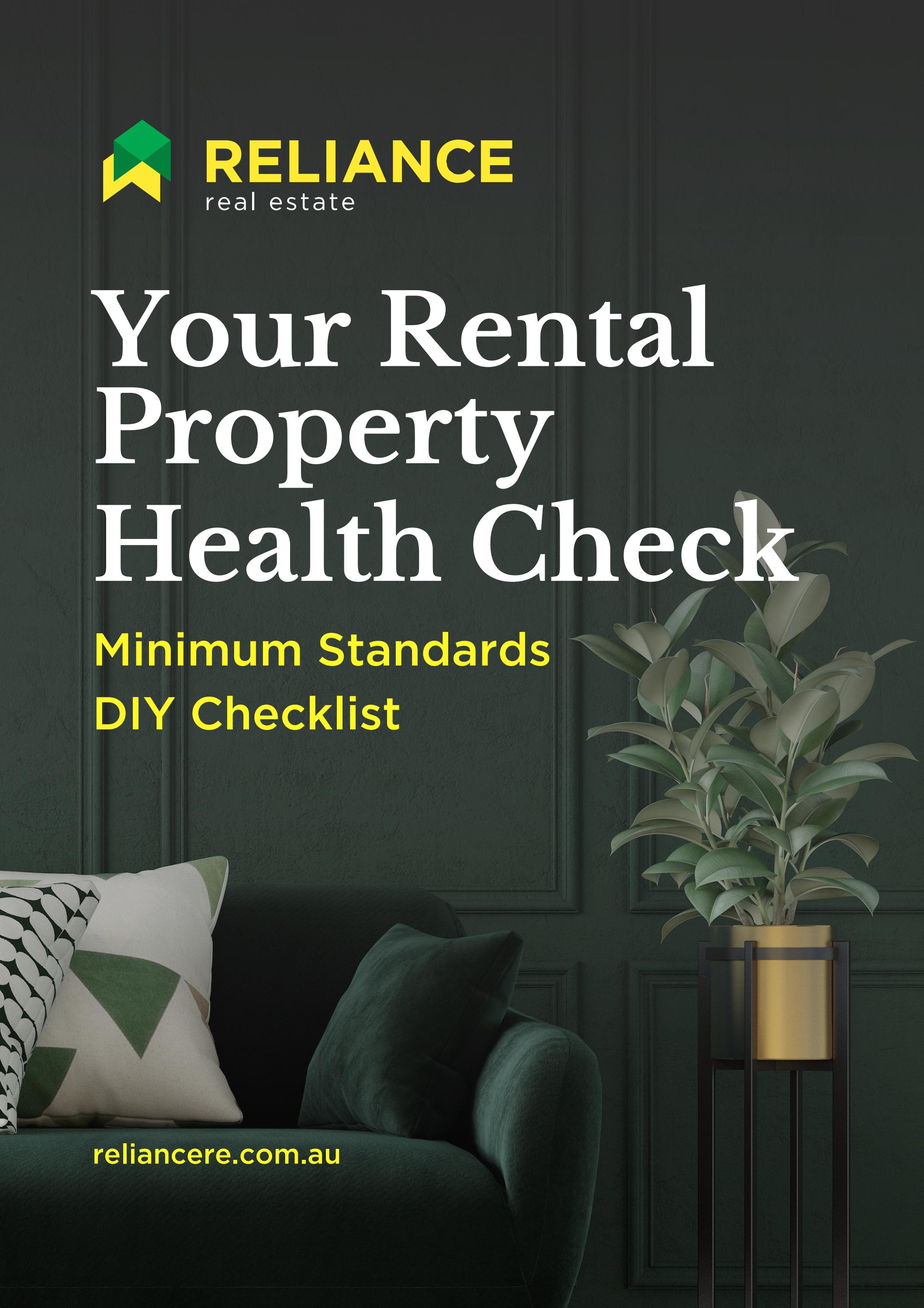 Your Rental Property Health Check by Reliance Real Estate - Issuu