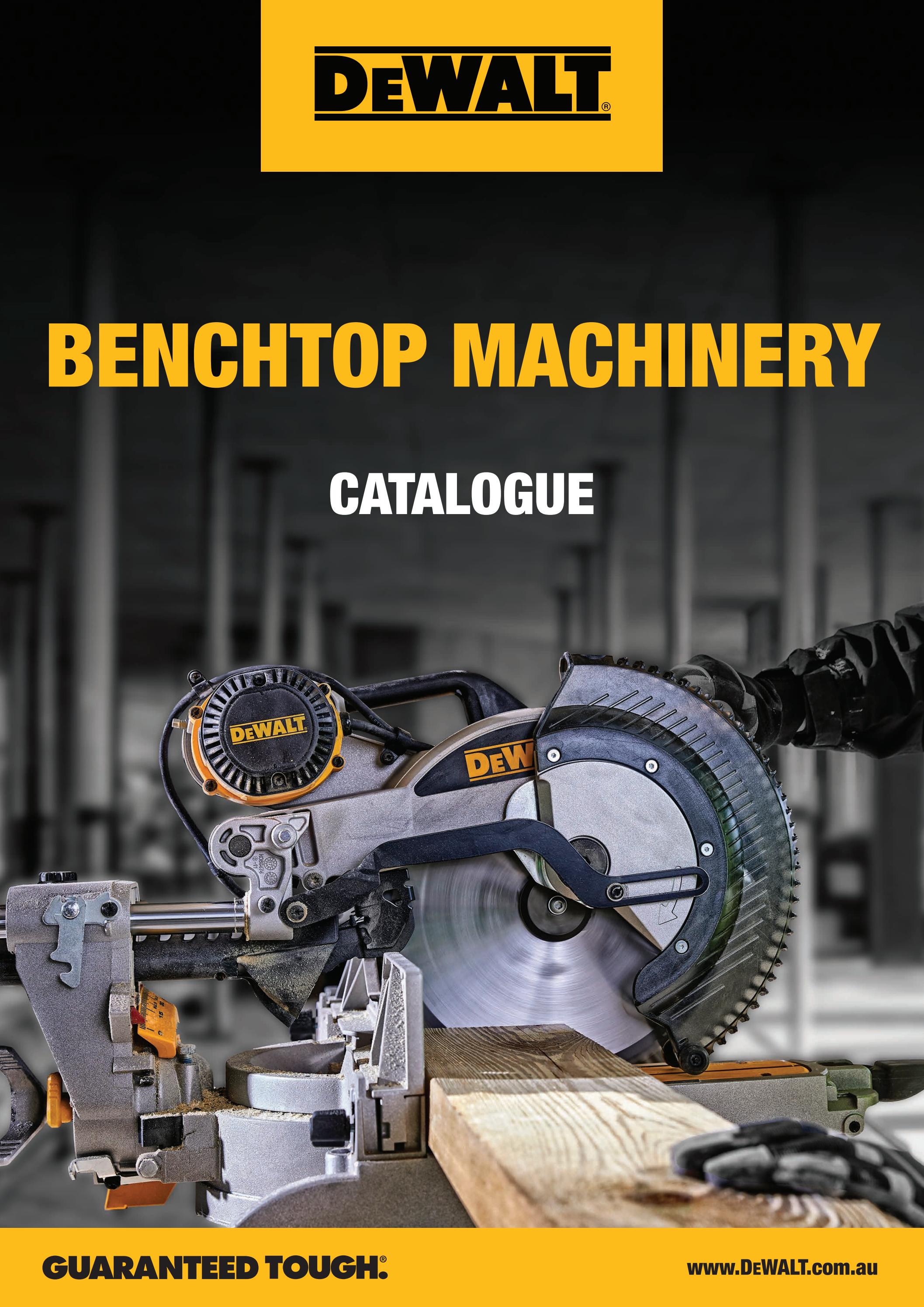DEWALT Bench Top Machinery Catalogue by Woof Creative - Issuu