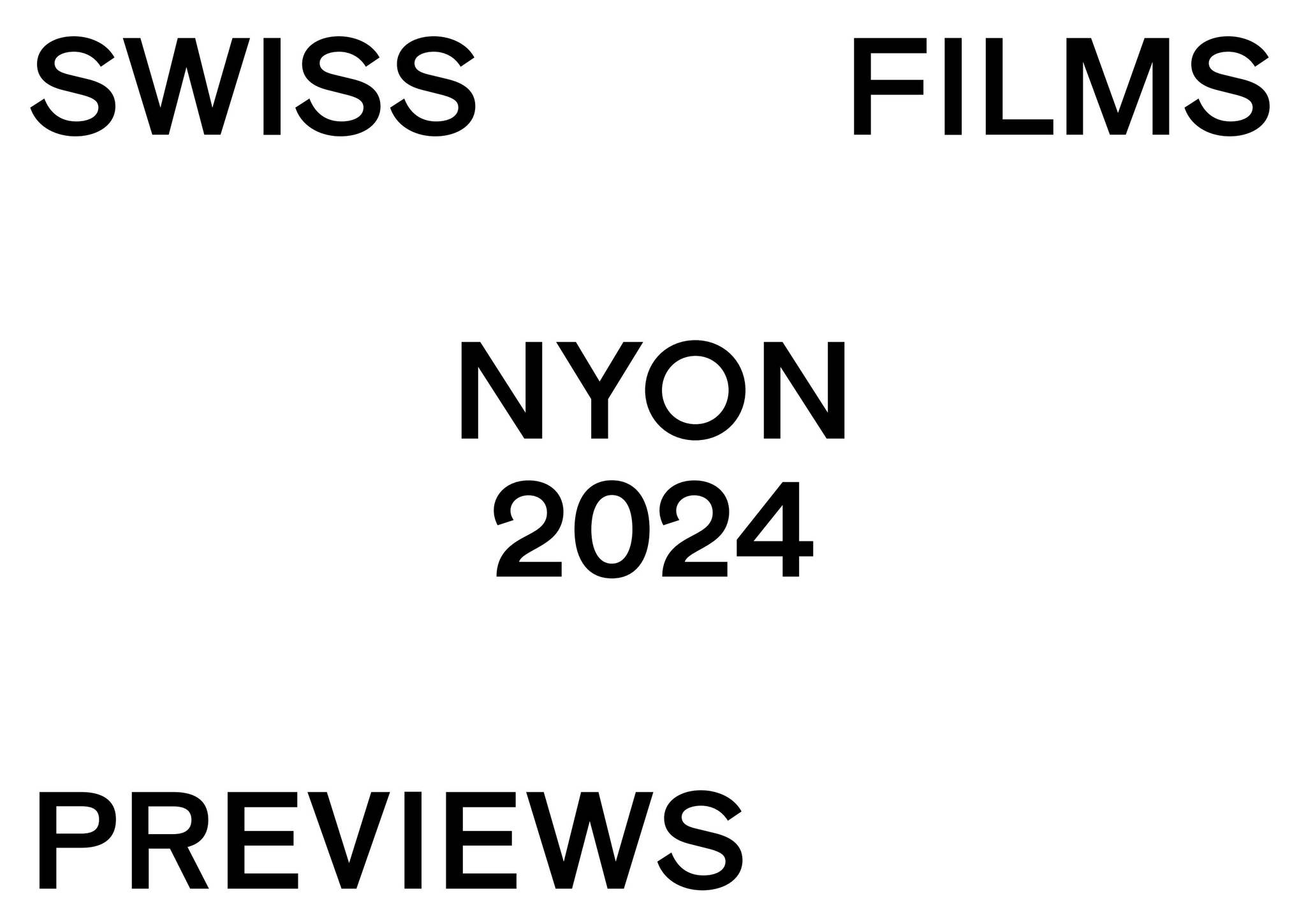 SWISS FILMS Previews Visions du Réel 2024 by SWISS FILMS - Issuu