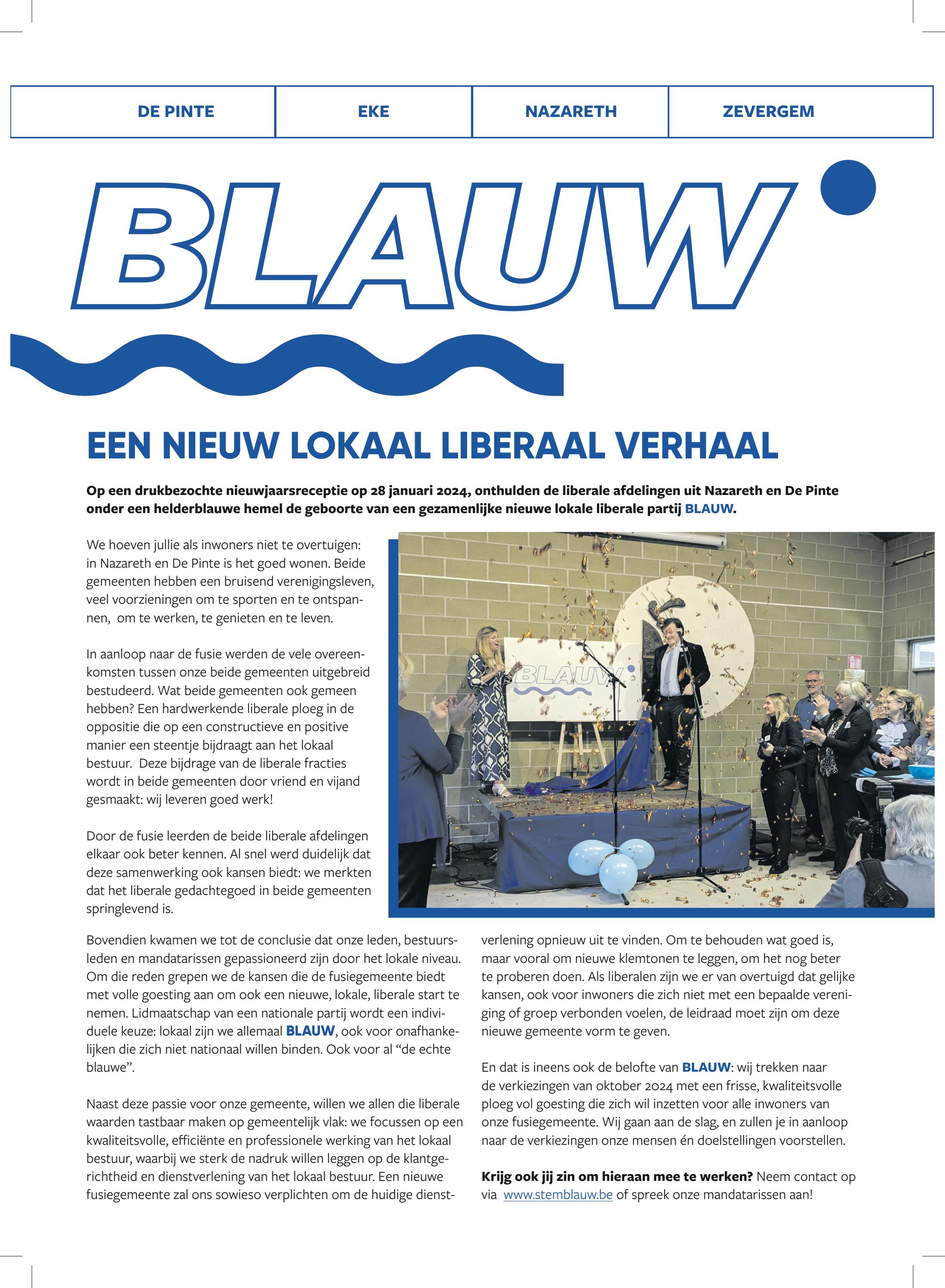 Maart 2024 - De Pinte - Nazareth by Open Vld Lokaal - Issuu