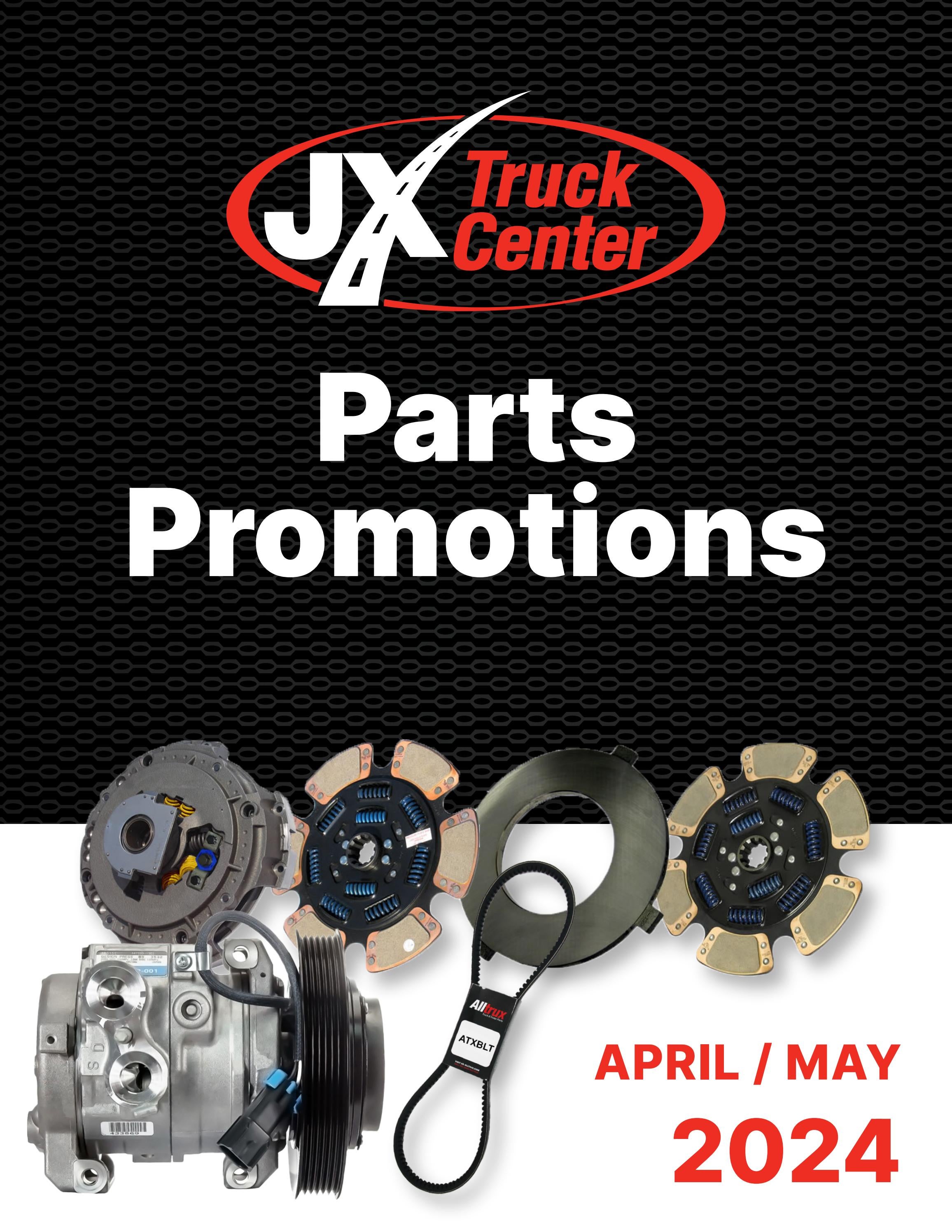 April/May 2024 Parts Promotional Flyers by jxemarketing - Issuu