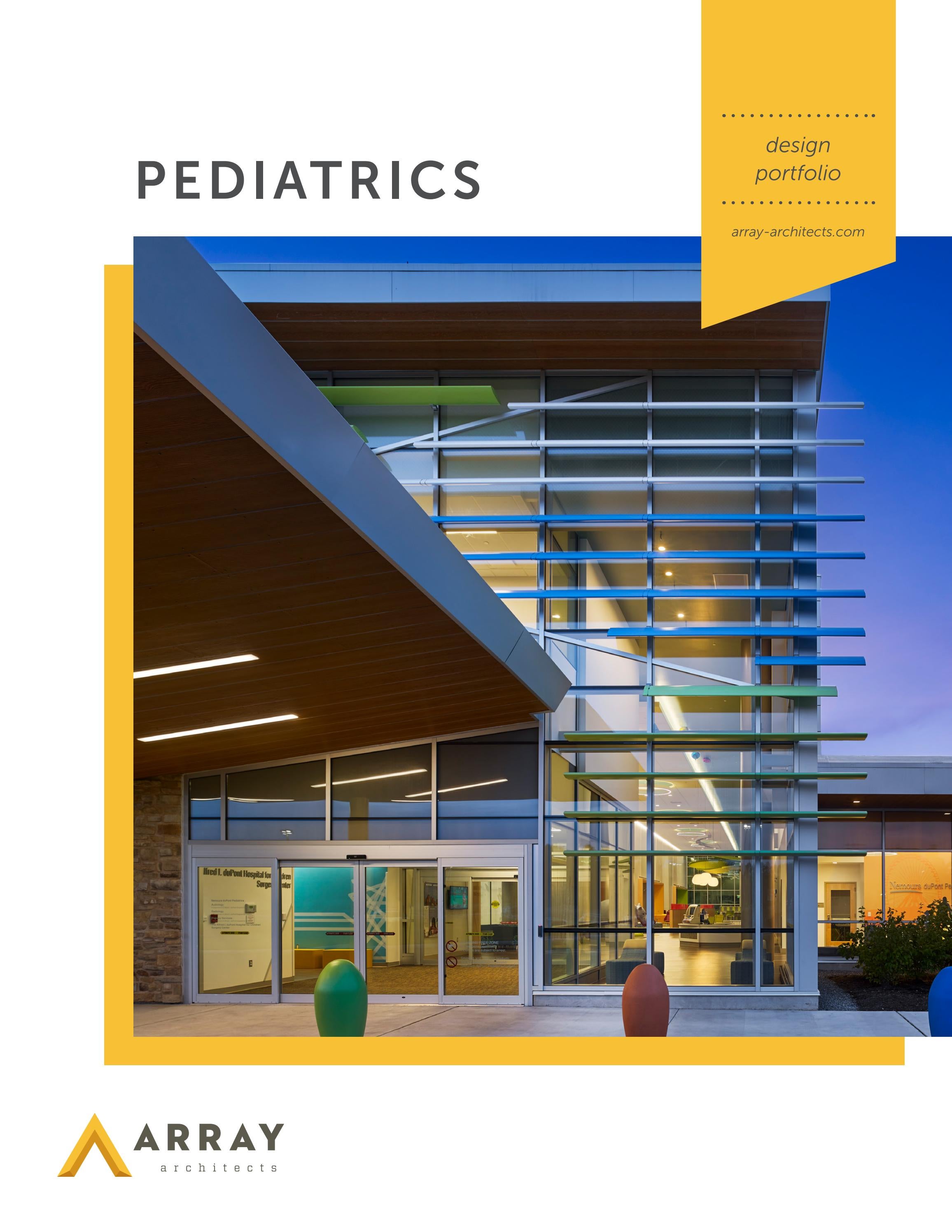 Pediatrics Design Book by Array Architects - Issuu