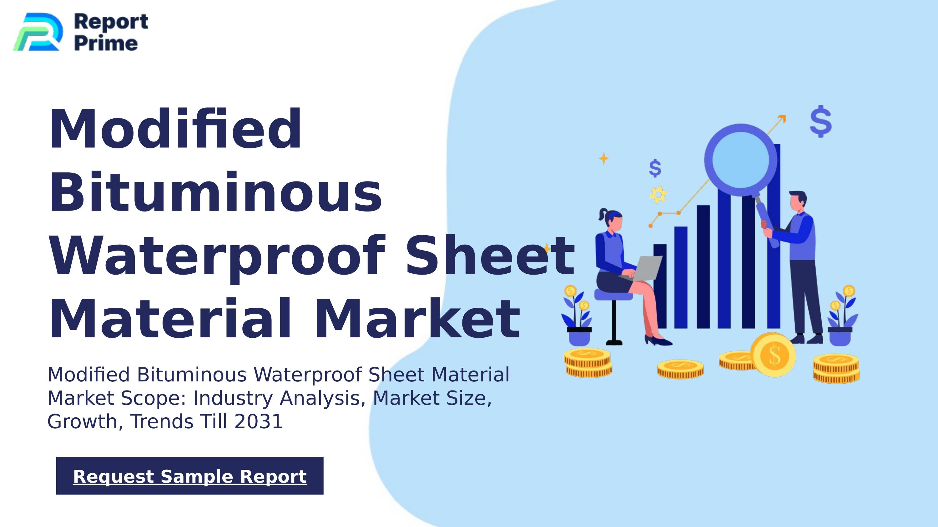 Global Modified Bituminous Waterproof Sheet Material market cagr 13.9% ...