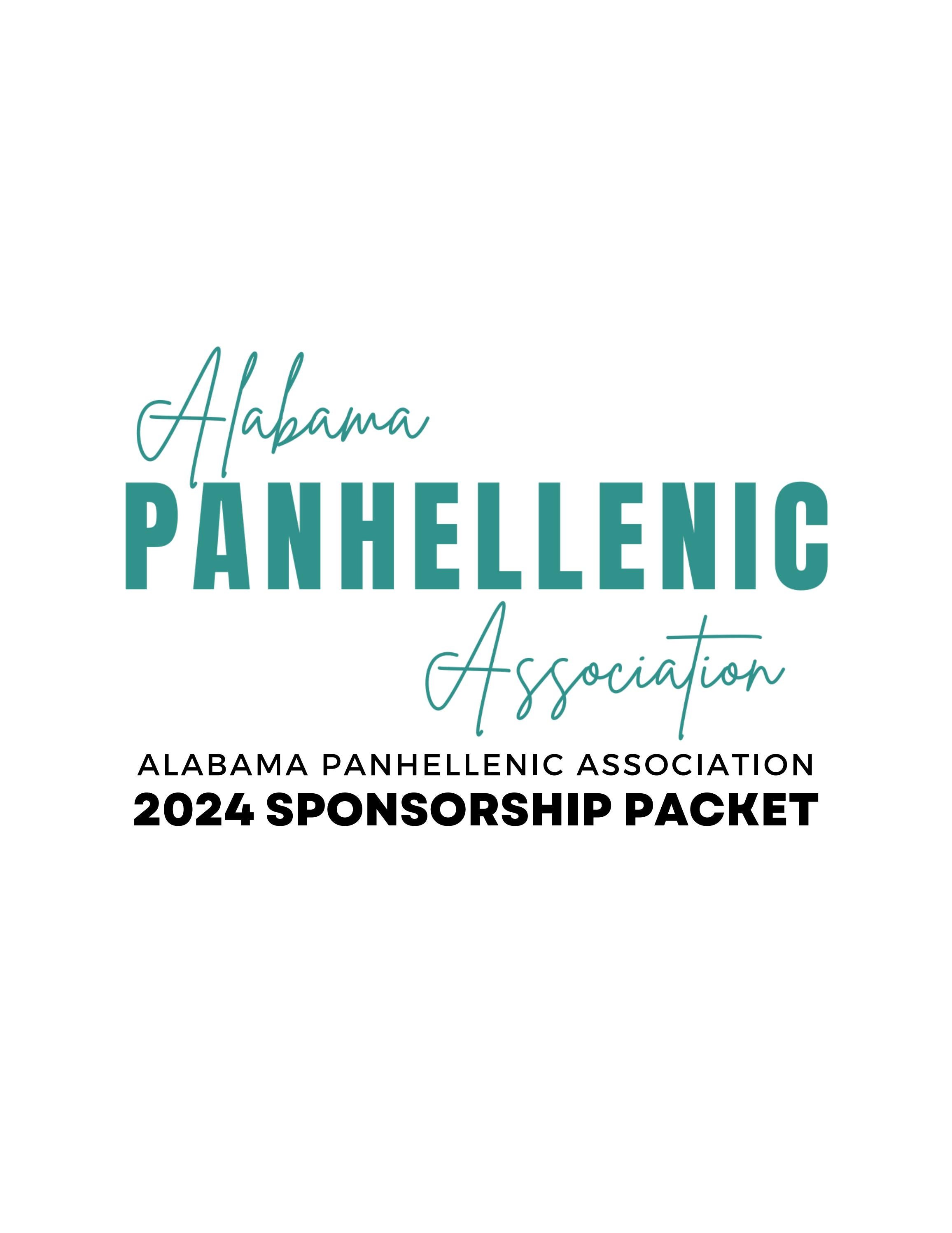 2024 Sponsorship Packet by Alabama Panhellenic Association - Issuu