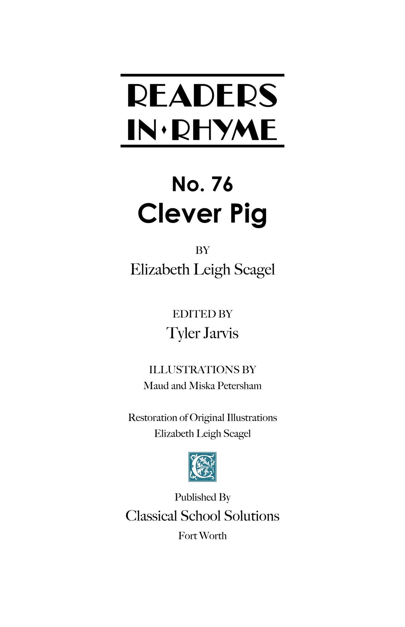 Cherry Set-Clever Pig by Classical School Solutions - Issuu