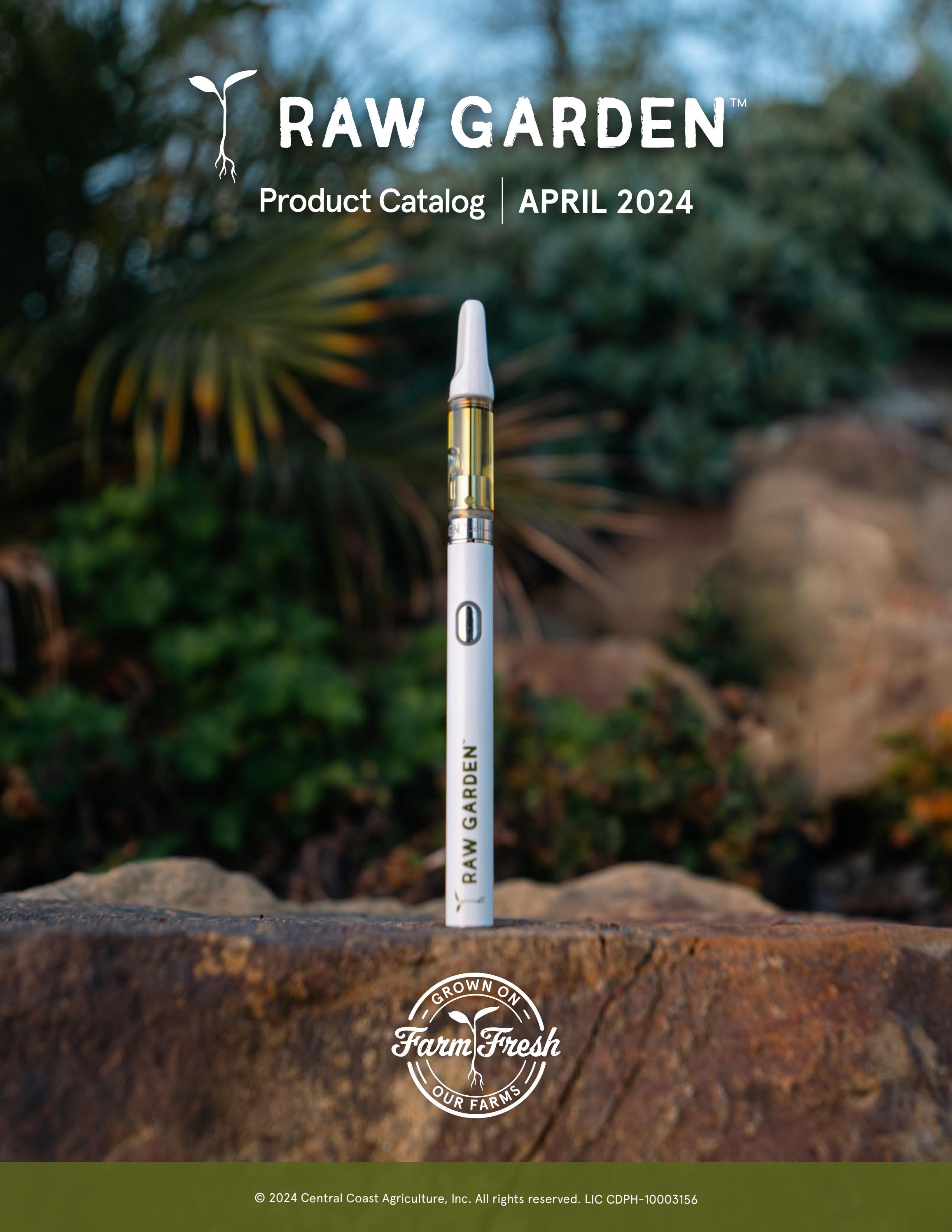 Raw Garden Sales Catalog April 2, 2024 by rawgarden - Issuu