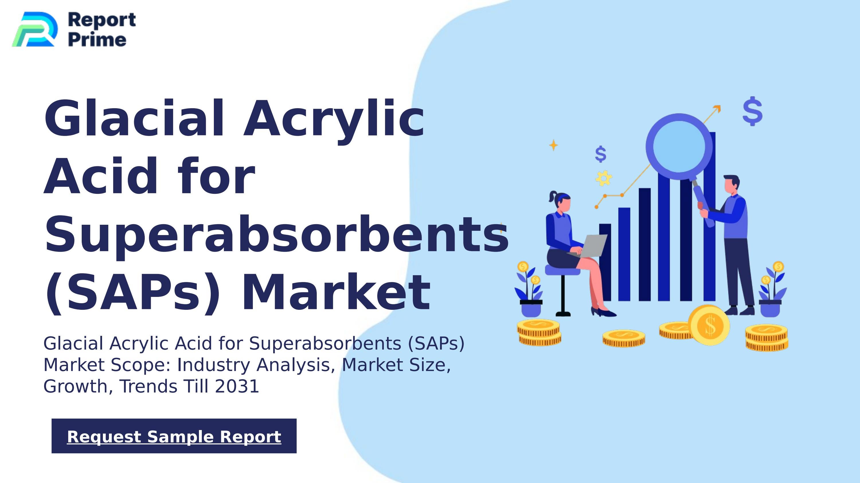 Global Glacial Acrylic Acid for Superabsorbents (SAPs) market cagr 12.8 ...