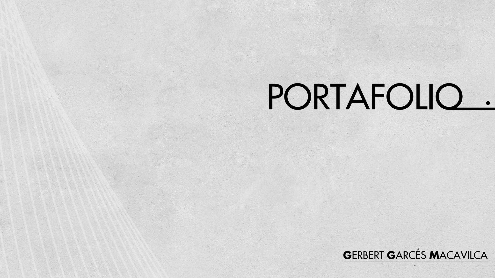 G GARCES PORTAFOLIO by Gerbert Garces - Issuu