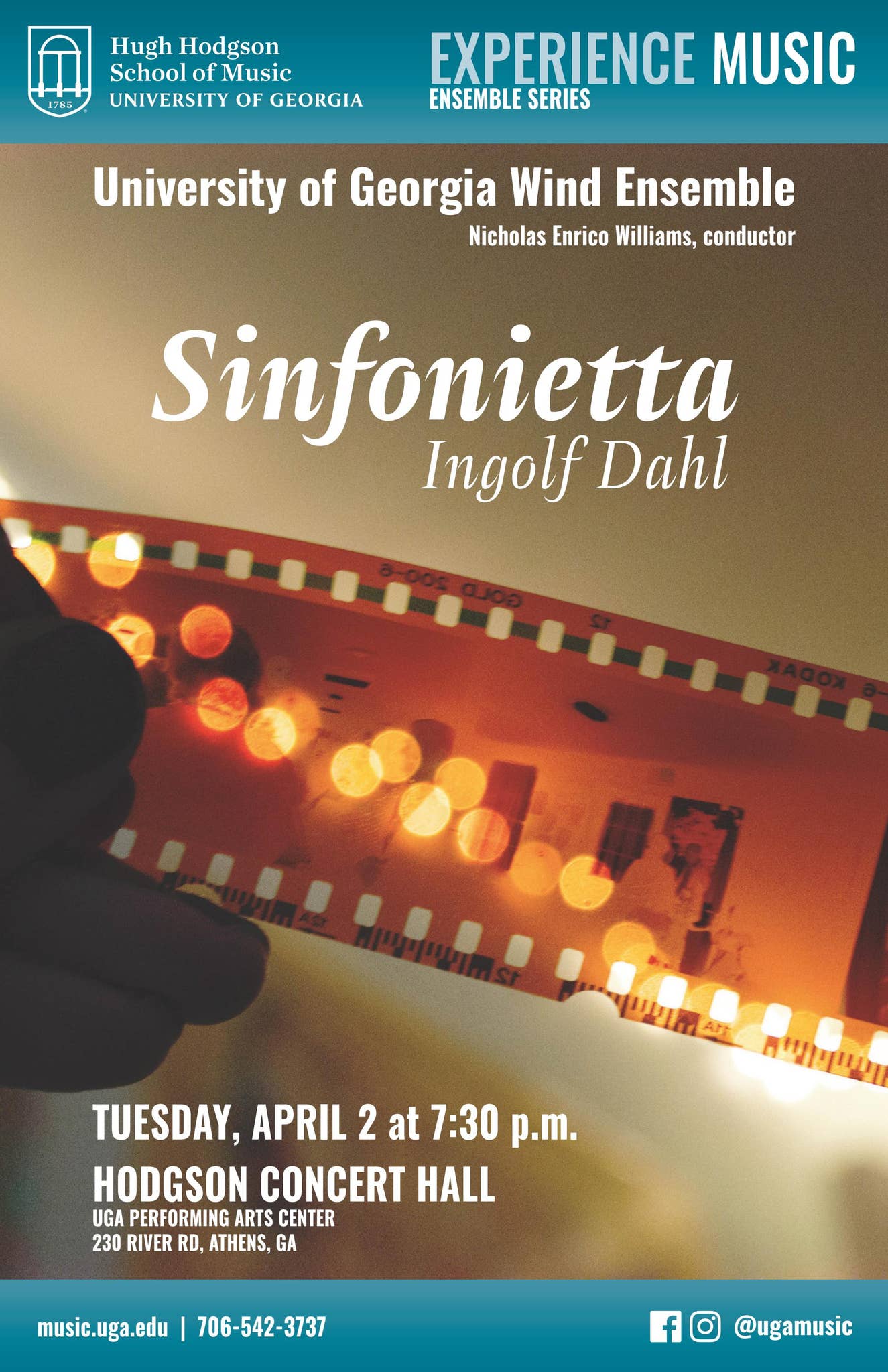 UGA Wind Ensemble: Ingolf Dahl's "Sinfonietta" by ugamusic - Issuu