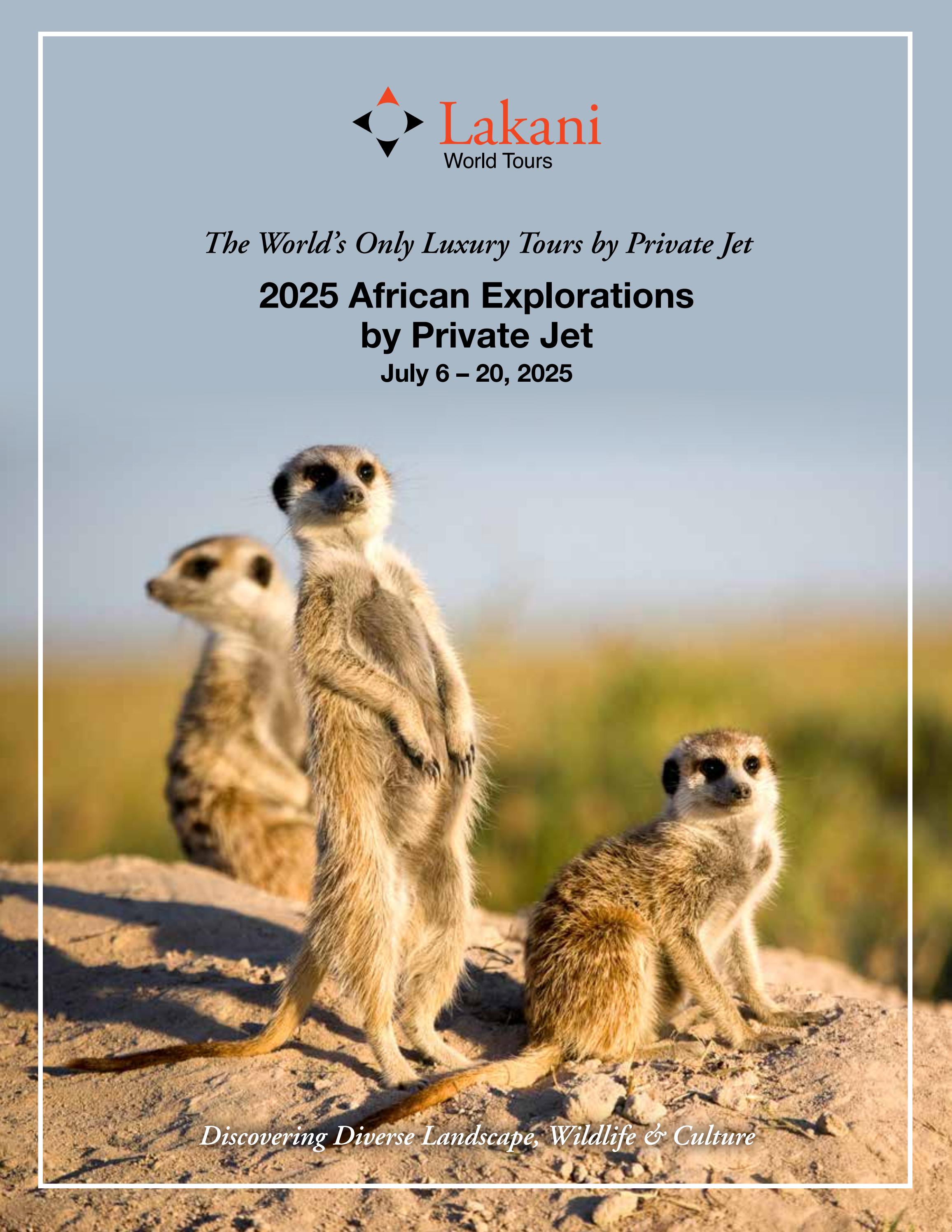 2025 African Explorations Private Jet by Lakani World Tours - Issuu