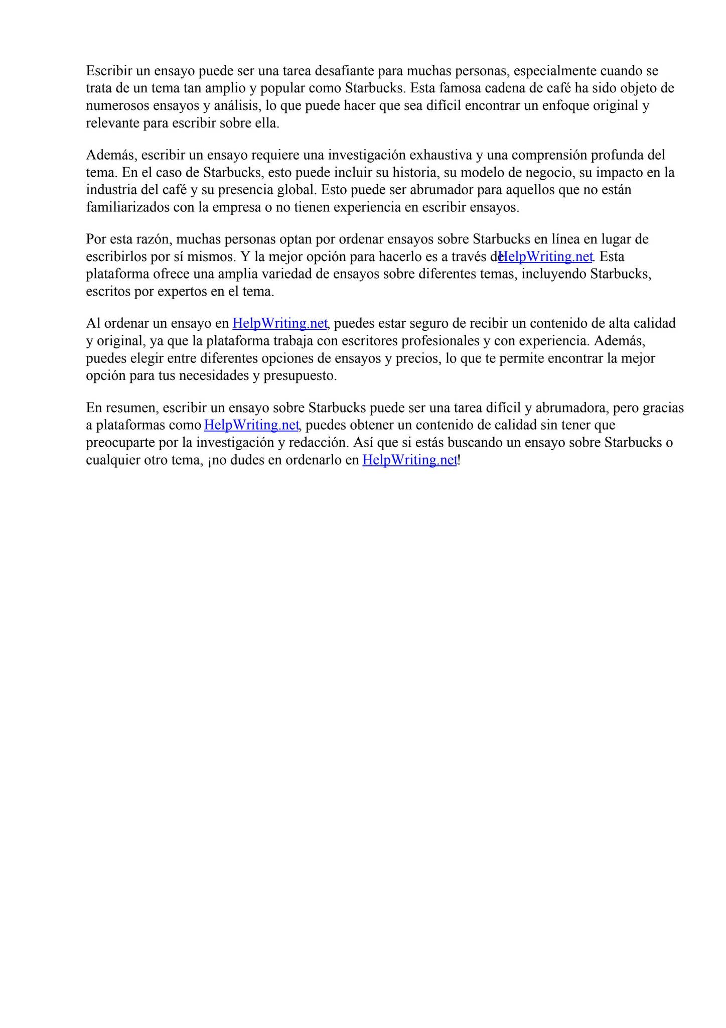 Ensayo Sobre Starbucks by Isabel Staton - Issuu