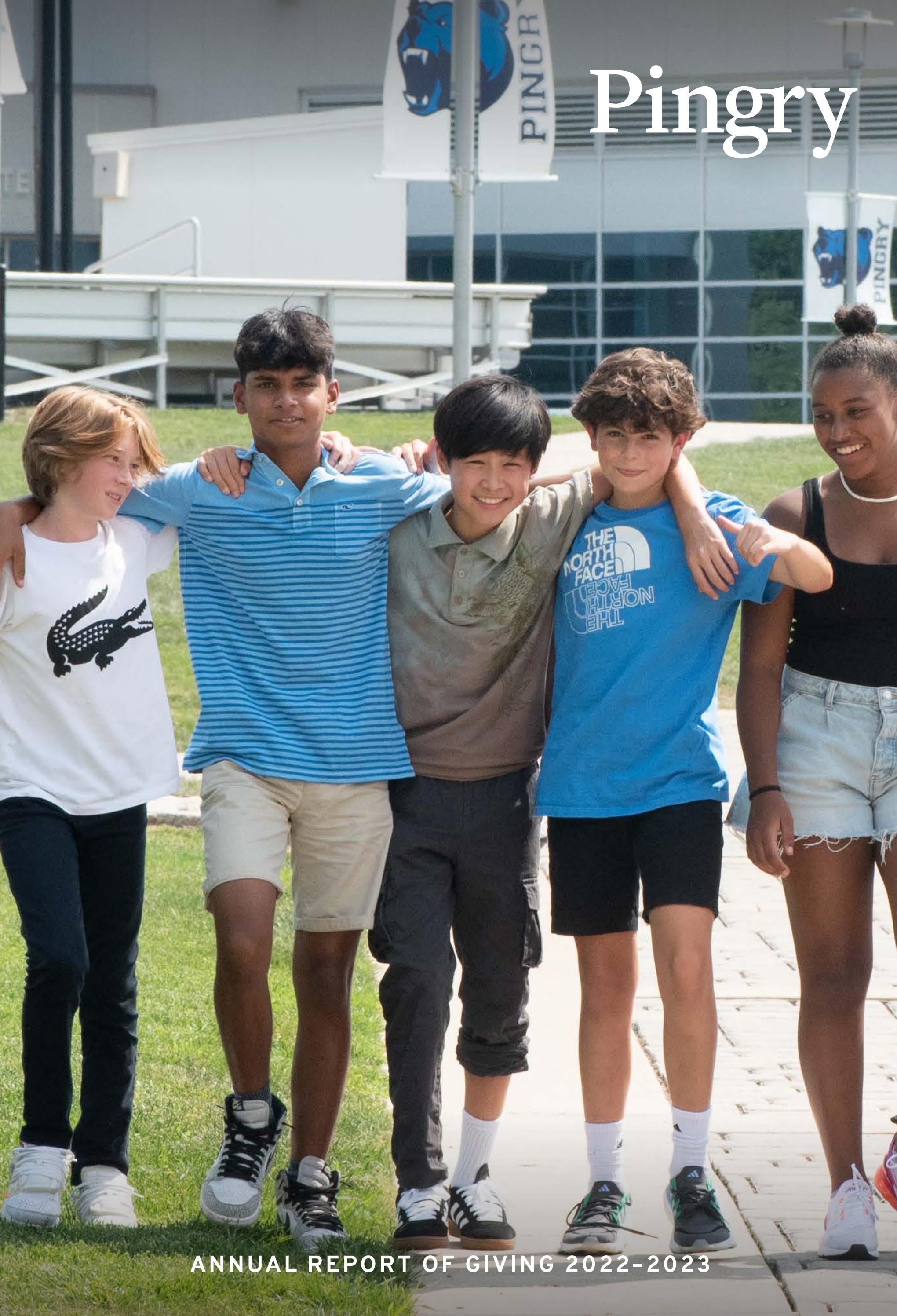 Annual Report of Giving 2022-2023 by The Pingry School - Issuu