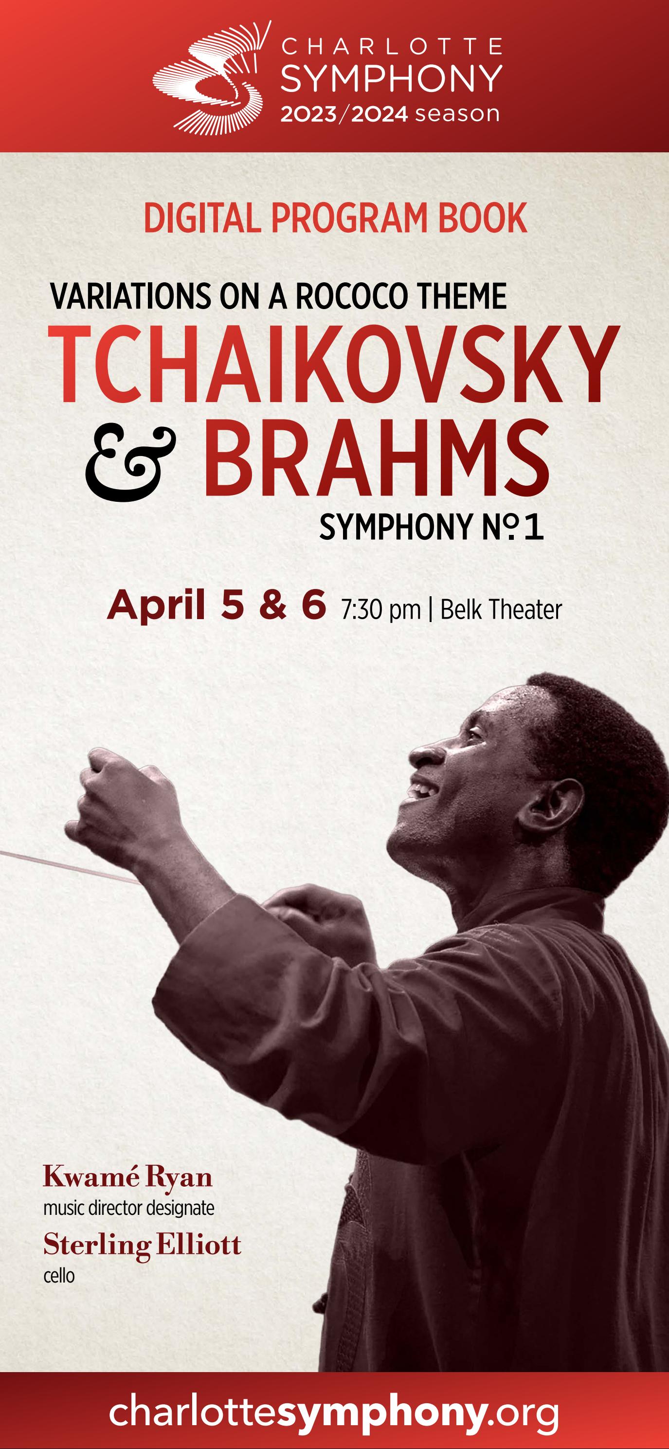 CSO Tchaikovsky & Brahms - program 04-05-24 by Charlotte Symphony - Issuu