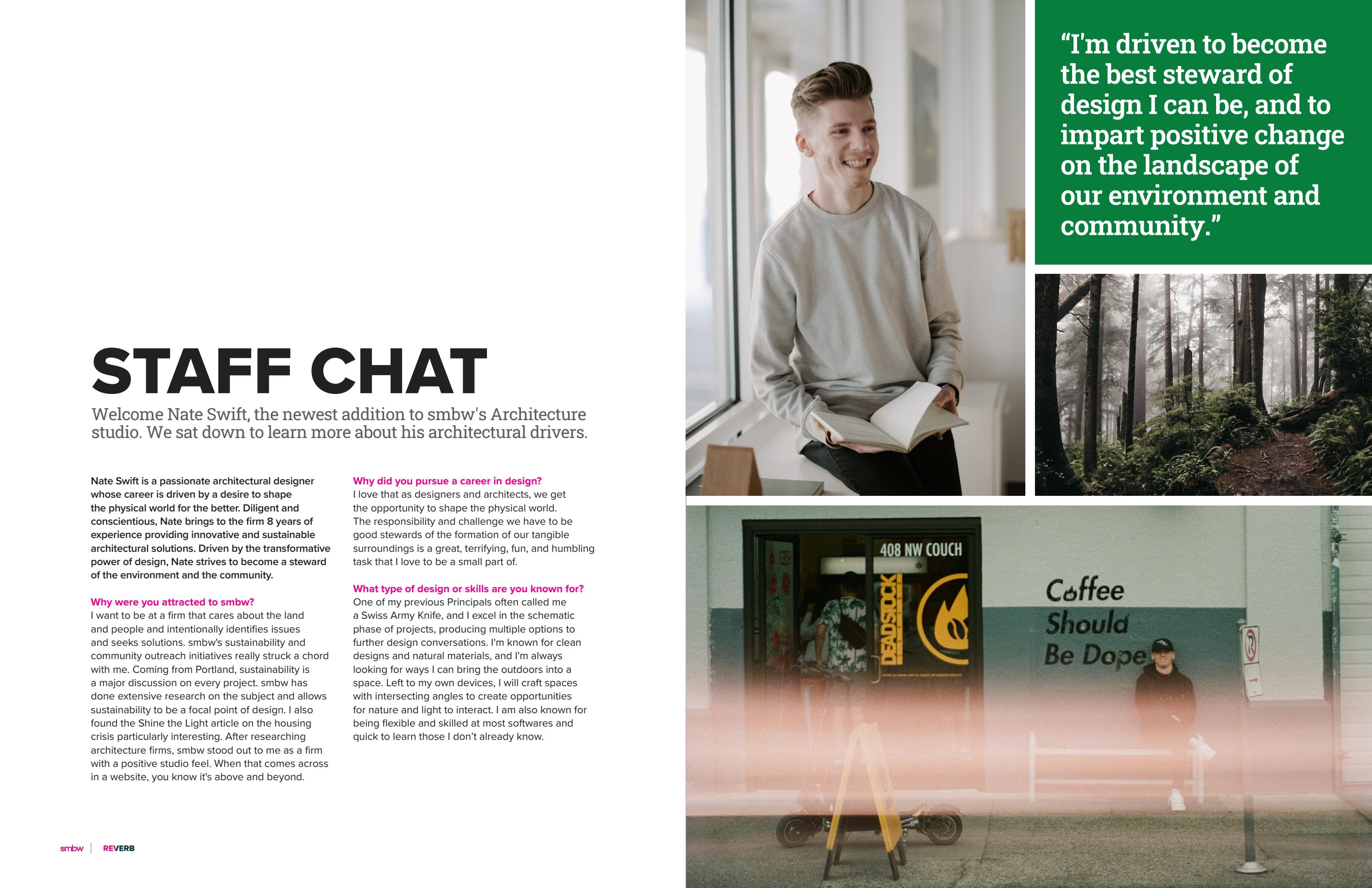 Nate Swift Staff Chat by Smbwarchitects - Issuu