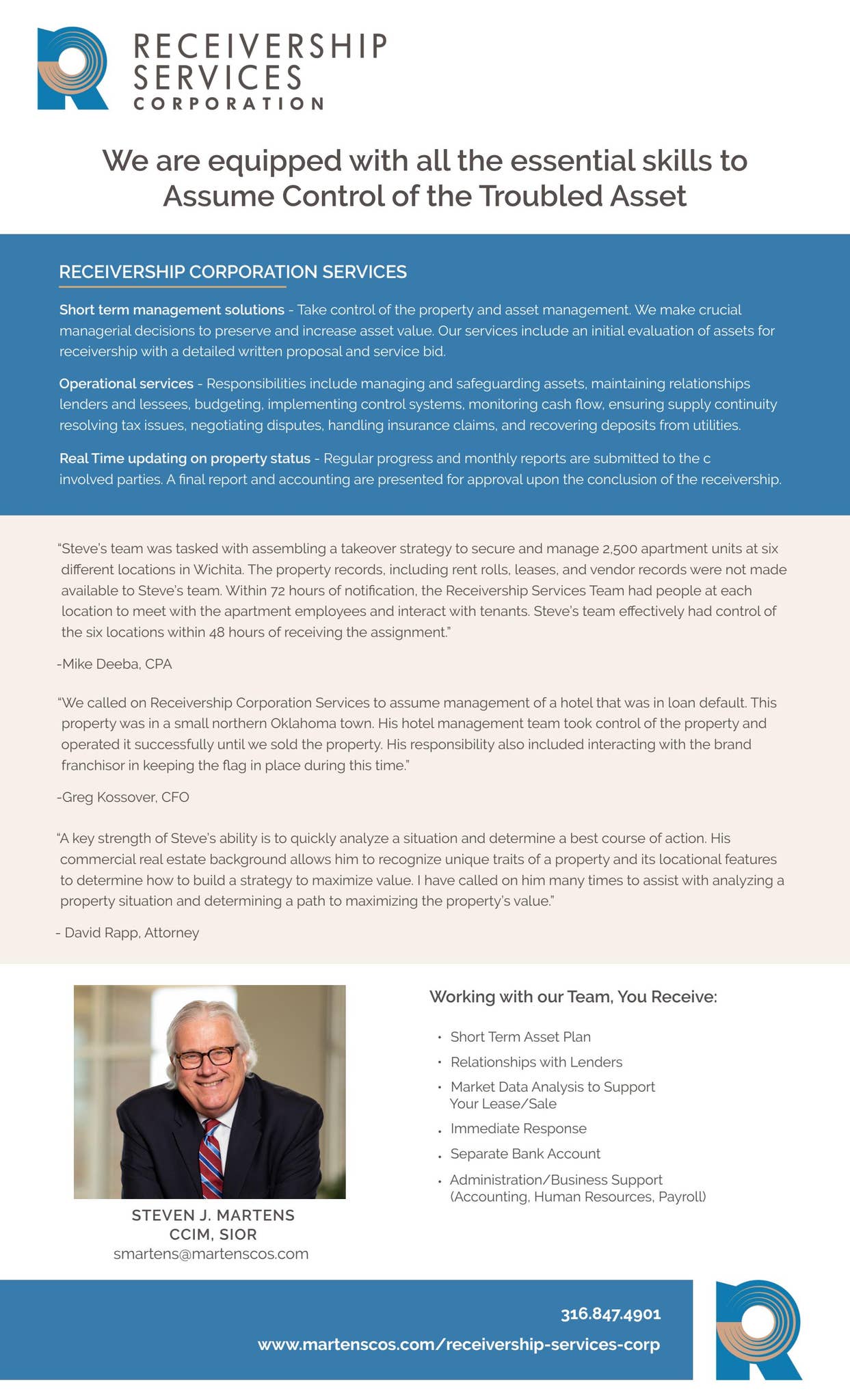 Receivership Services Corporation by naimartens - Issuu