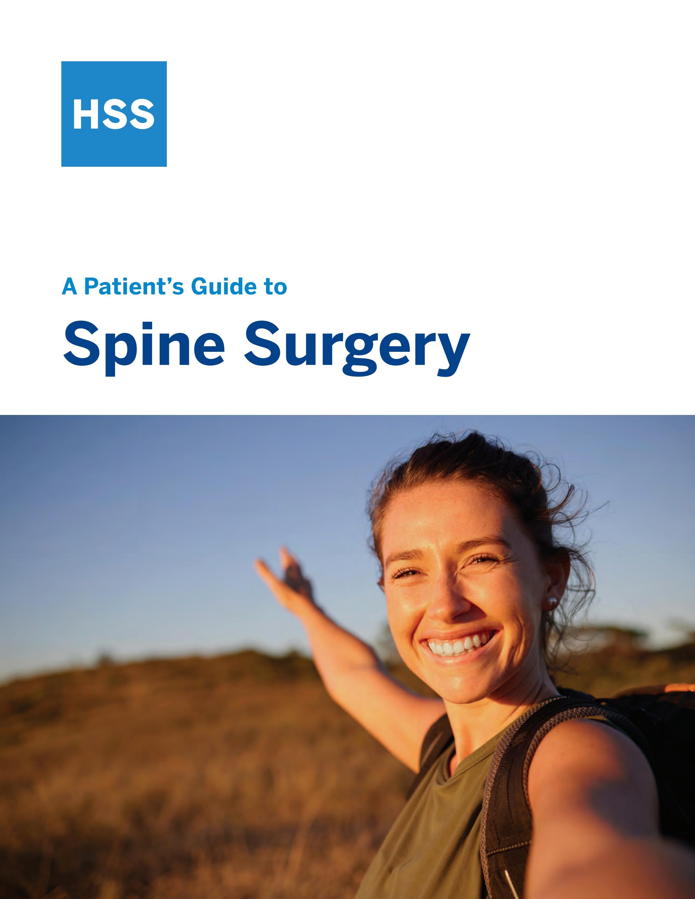 Pathway to Recovery: A Patient's Guide to Spine Surgery by Hospital for ...