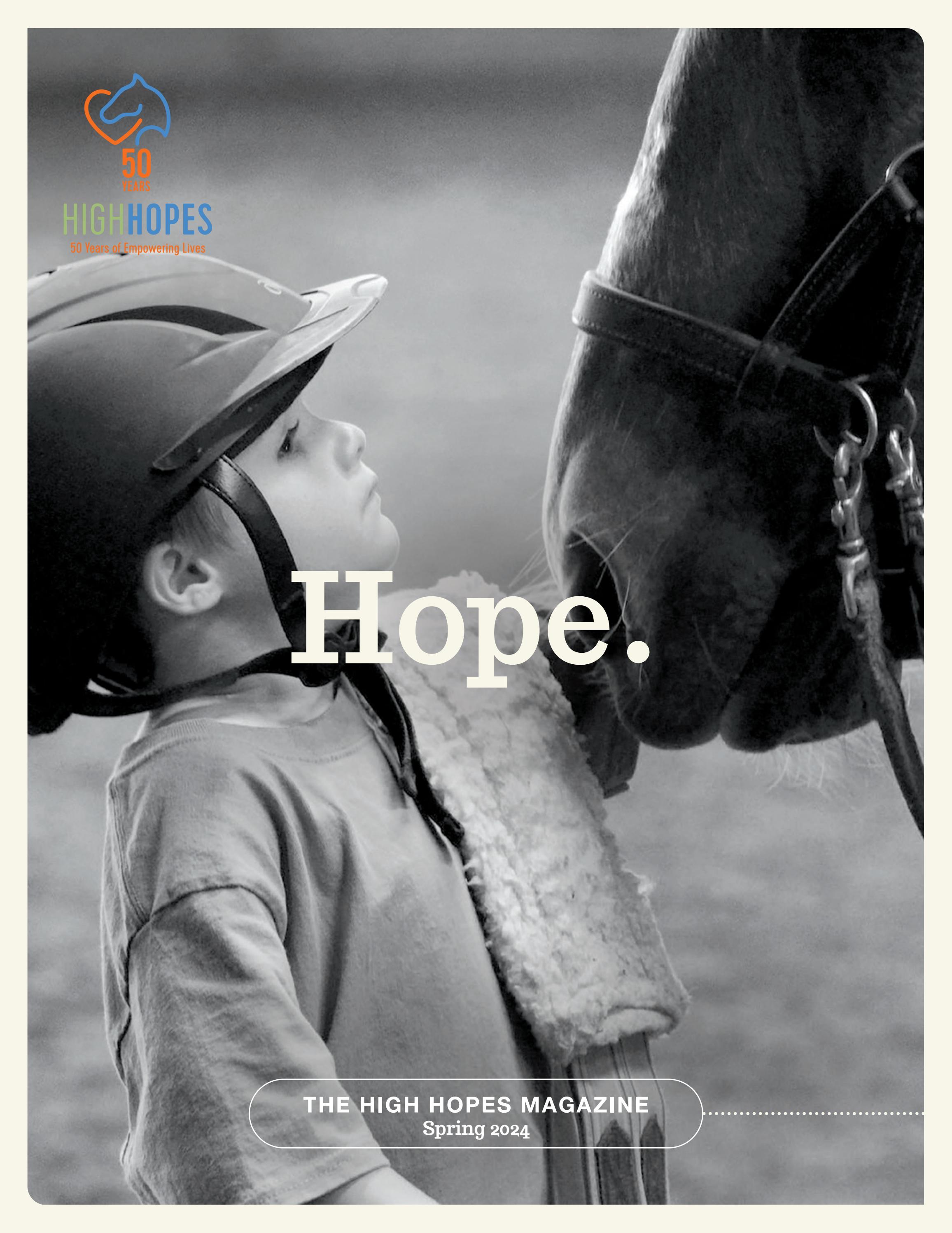High Hopes Magazine - Spring 2024 by High Hopes Therapeutic Riding Inc ...