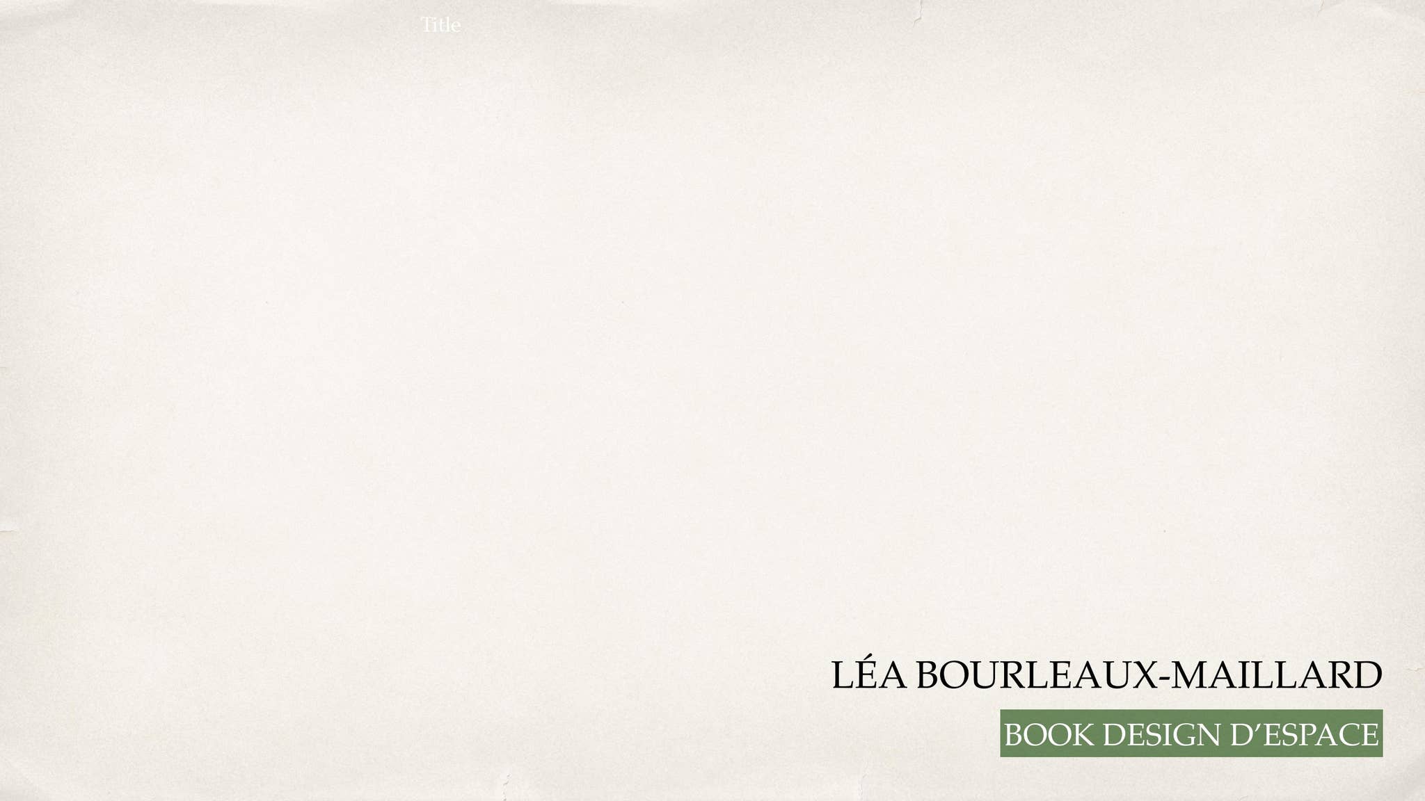 book design by lea maillard - Issuu