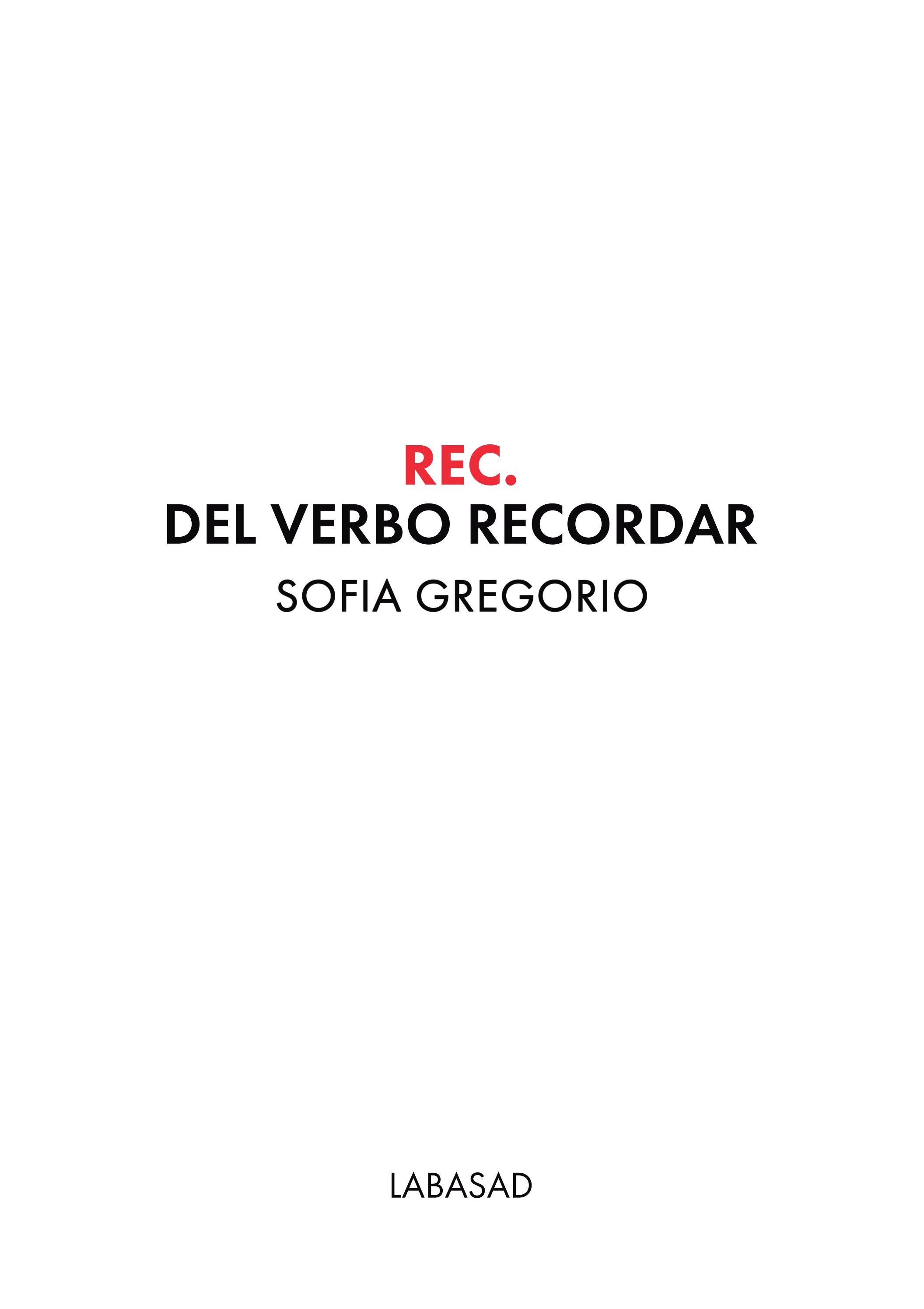 Rec. del verbo recordar by sofigregoriopadilla - Issuu