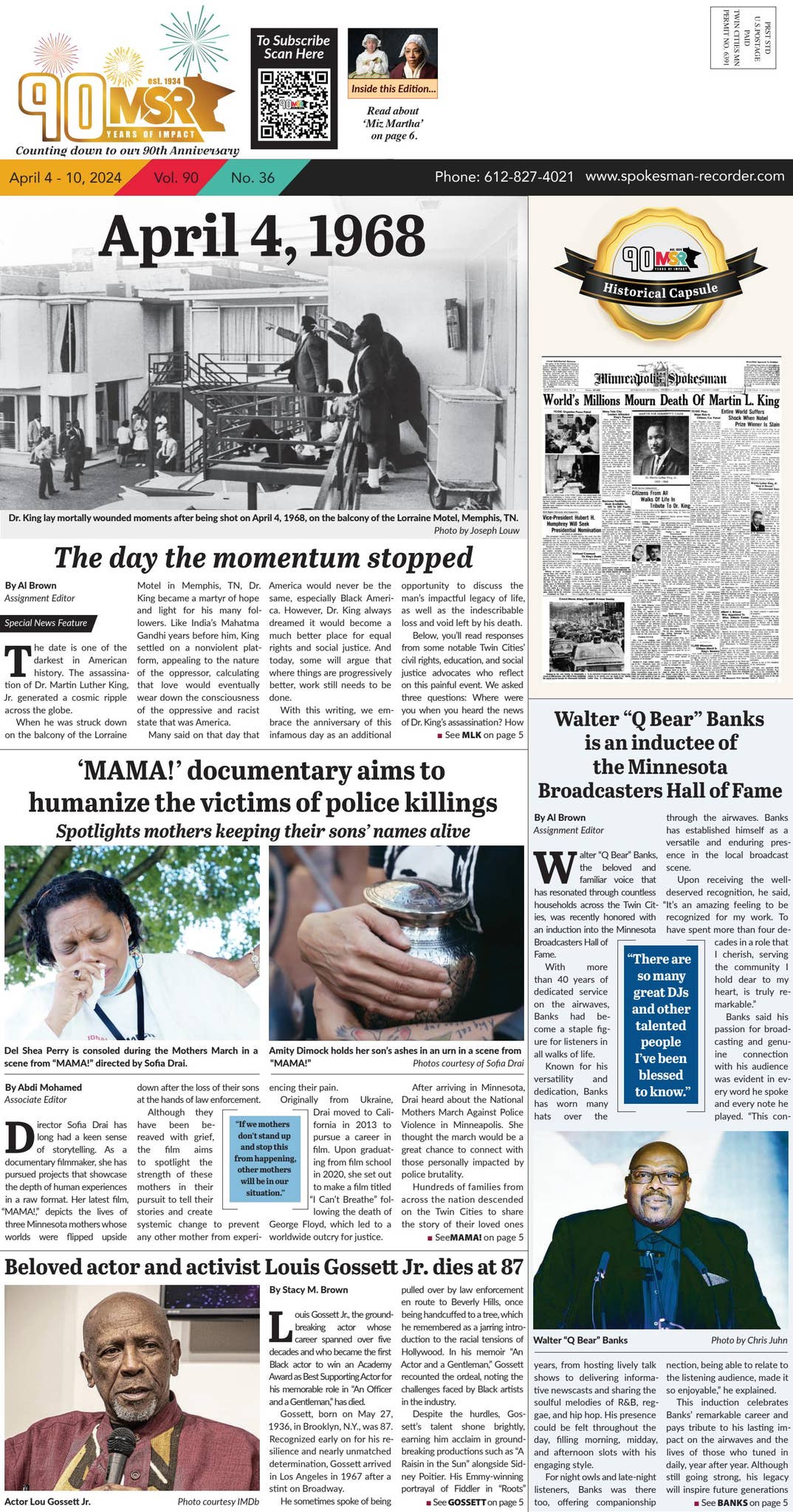 April 4, 2024 - MN Spokesman-Recorder by MN Spokesman Recorder - Issuu
