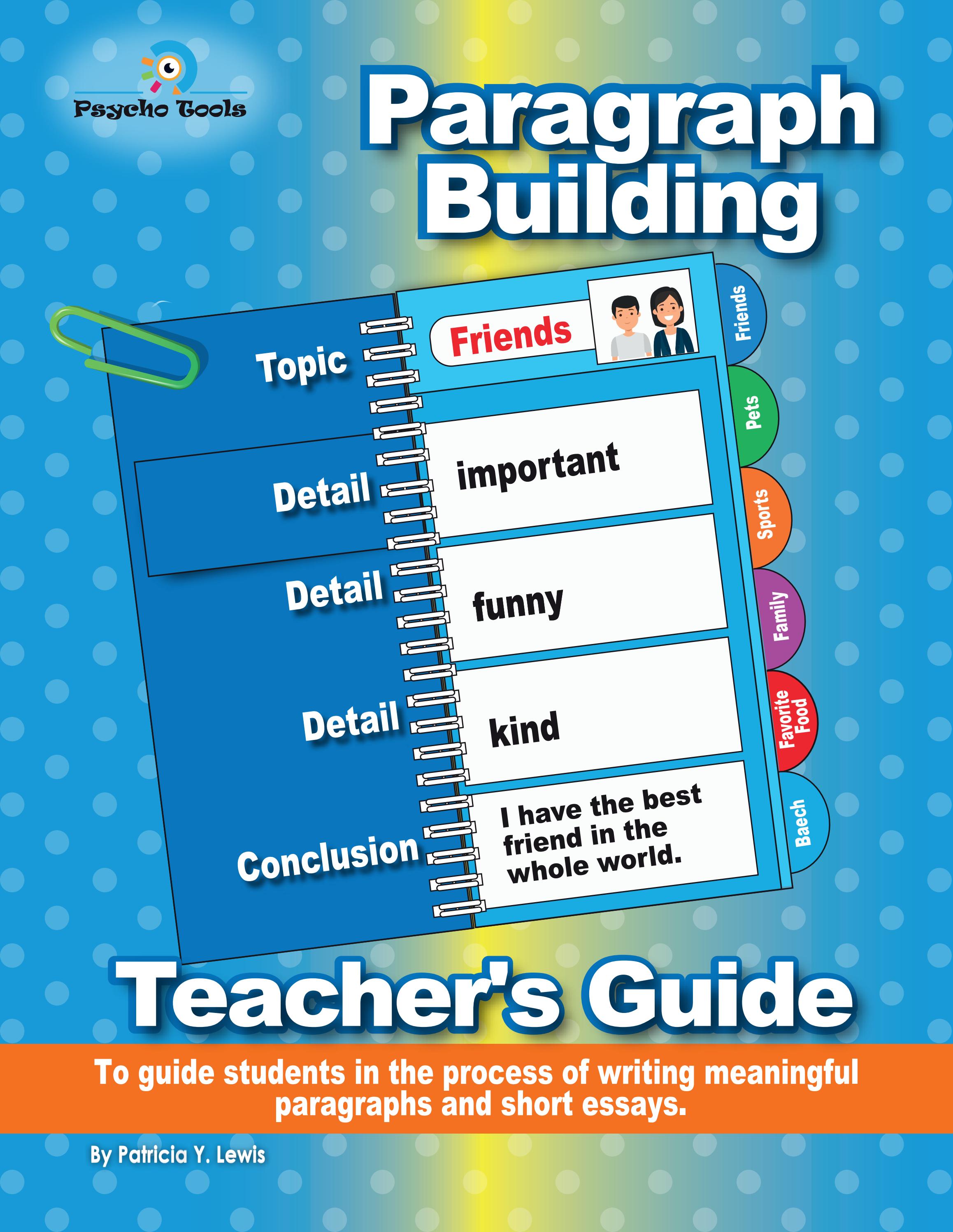 Paragraph Building Tearcher's Guide by PsychoTools Inc. - Issuu