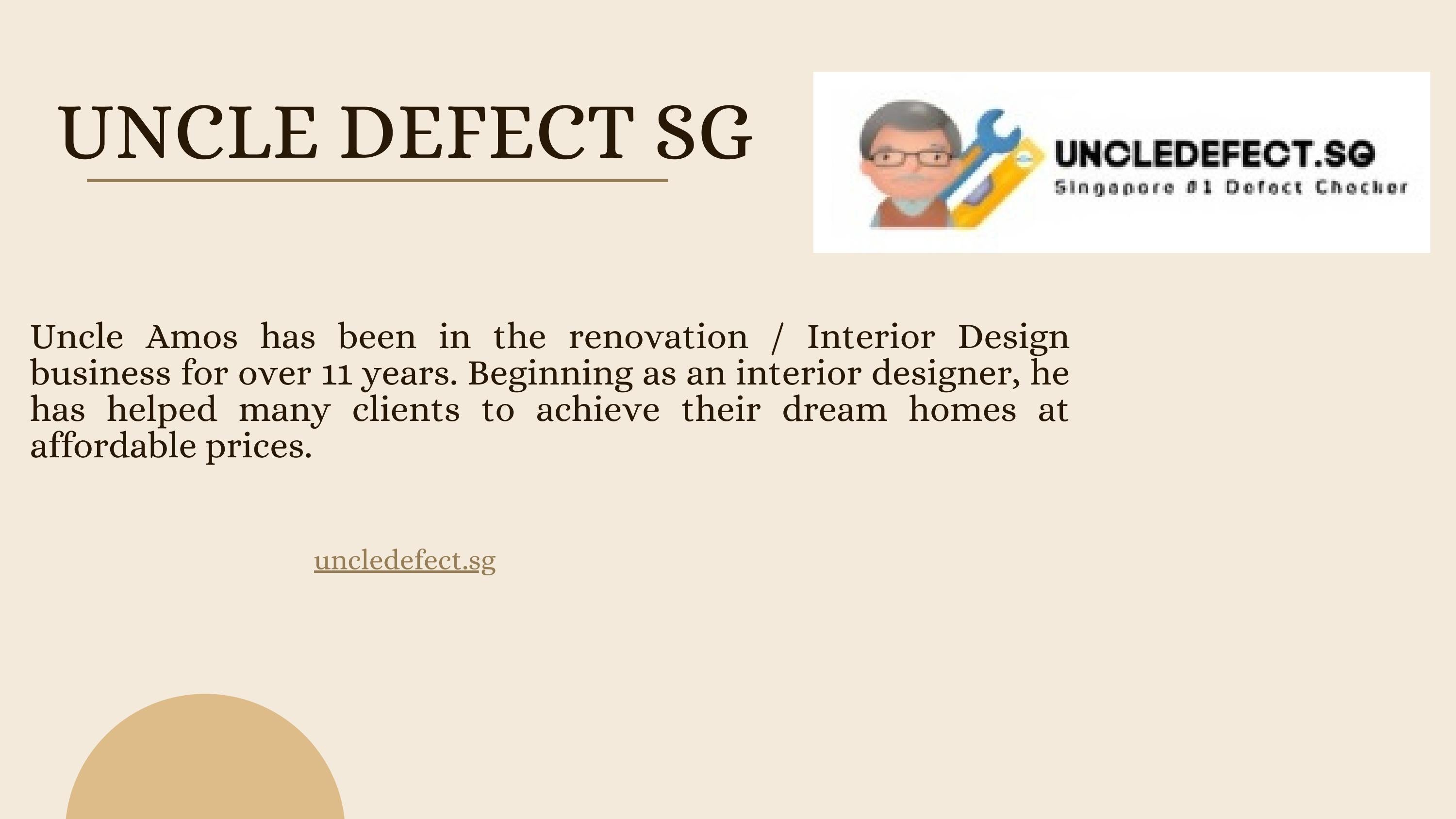 BTO Defects Inspector by Uncle Defect SG - Issuu