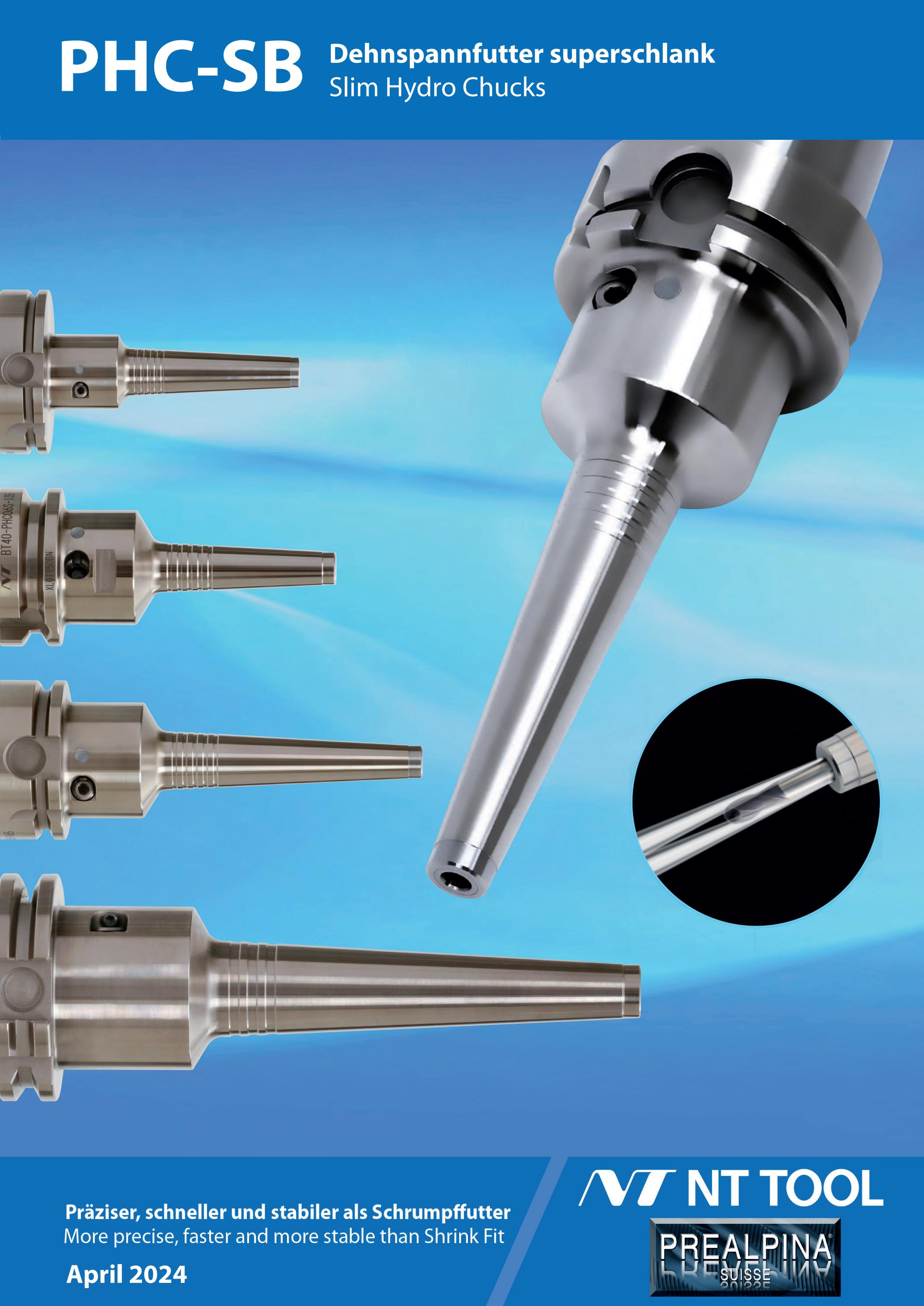 NT Tool - PHC-SB Dehnspannfutter superschlank by Prealpina Suisse GmbH - Issuu