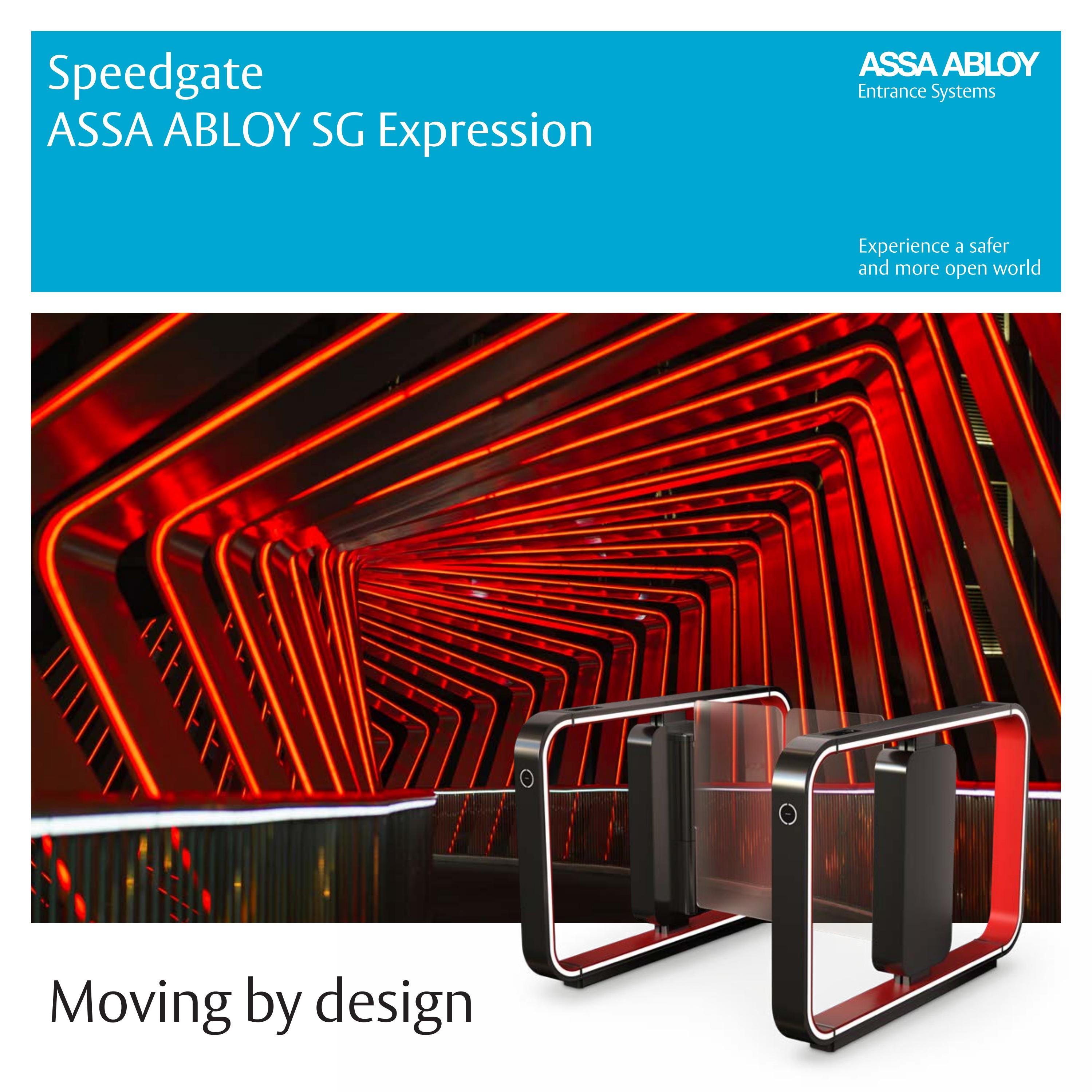 ASSA ABLOY SG Expression Speedgate Brochure by assaabloyentrancesystems ...