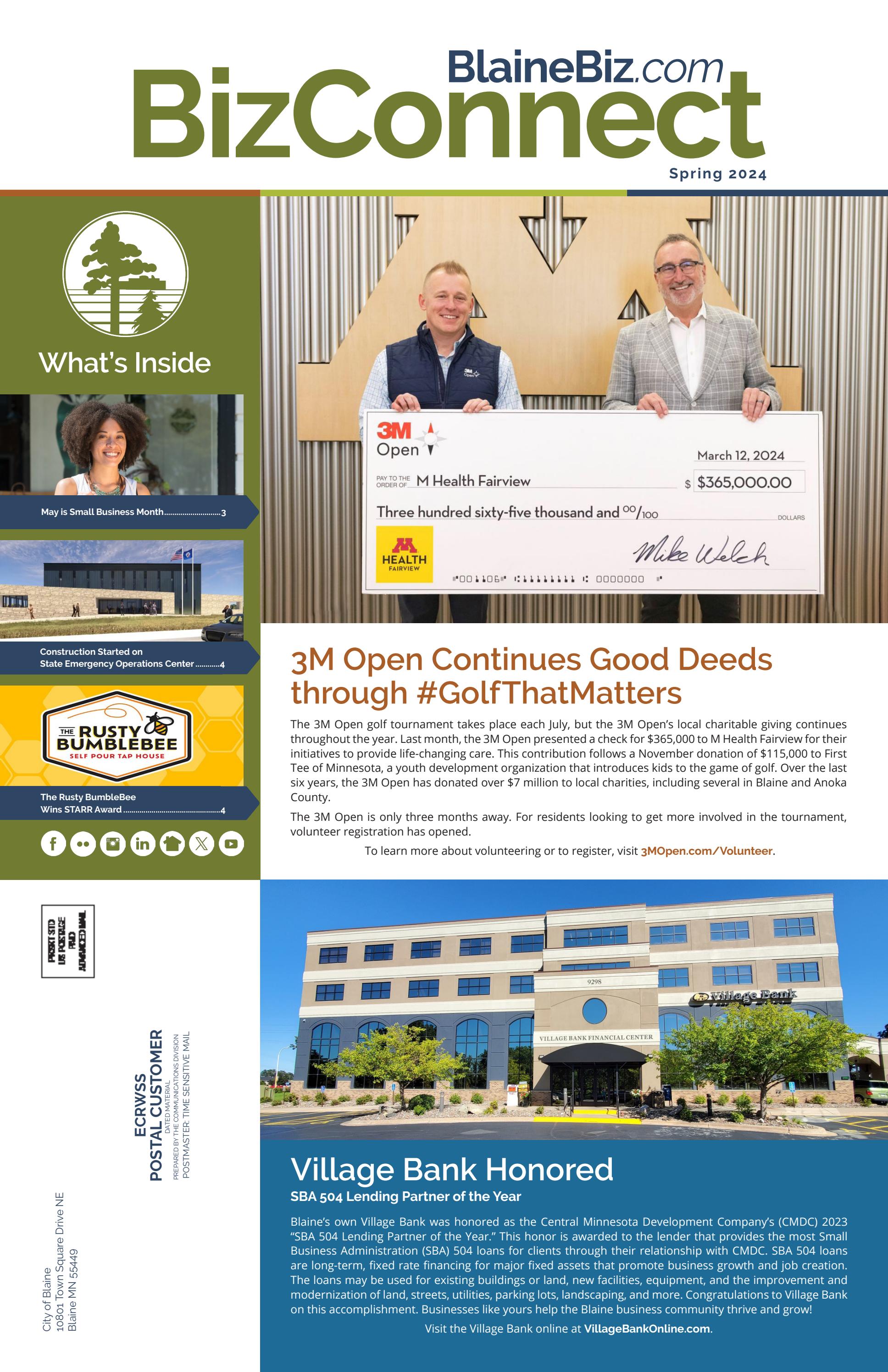 BizConnect - Spring 2024 by City of Blaine - Issuu